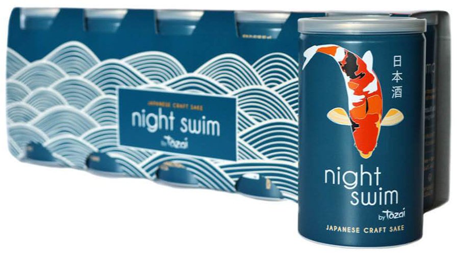 Tozai Night Swim Sake 180 mL Cans - Shop Wine at H-E-B