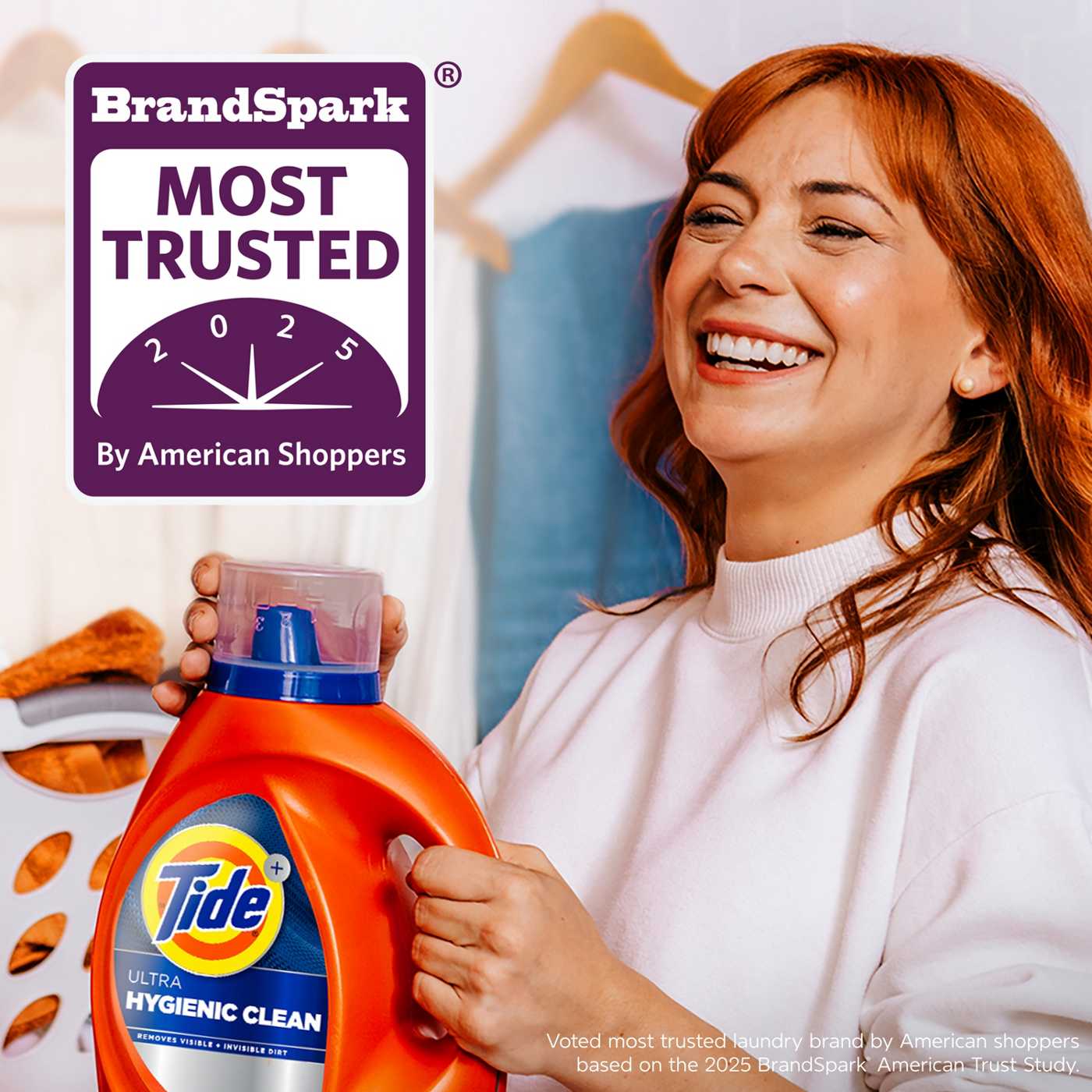 Tide + Hygienic Clean HE Turbo Clean Liquid Laundry Detergent, 59 Loads ...