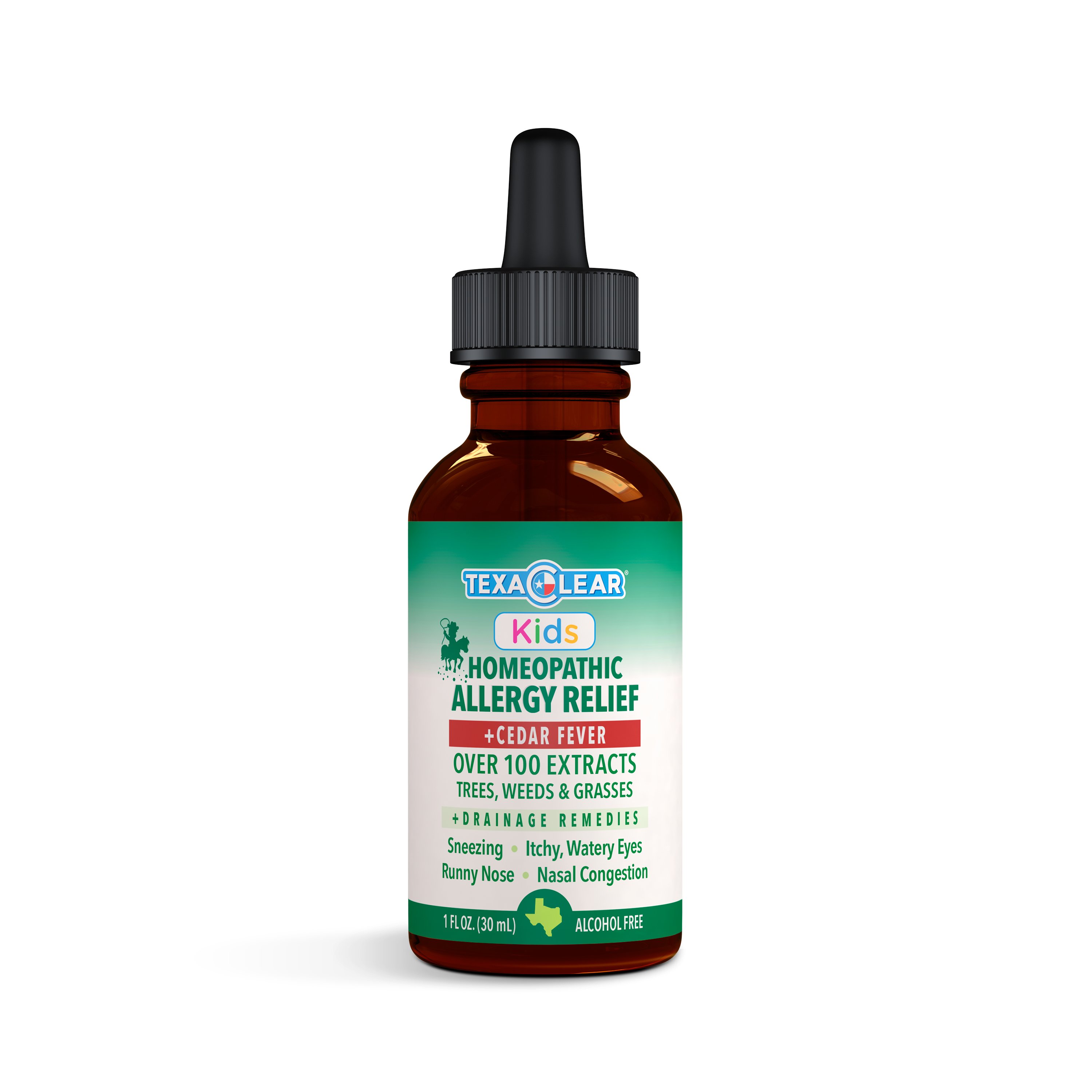 TexaClear Kid's Cedar Fever Natural Allergy Relief Drops - Shop ...