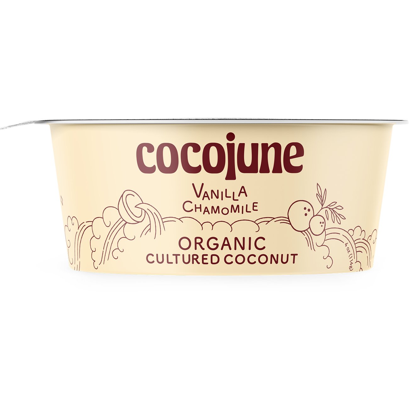 Cocojune Organic Vanilla Chamomile Yogurt - Shop Yogurt at H-E-B