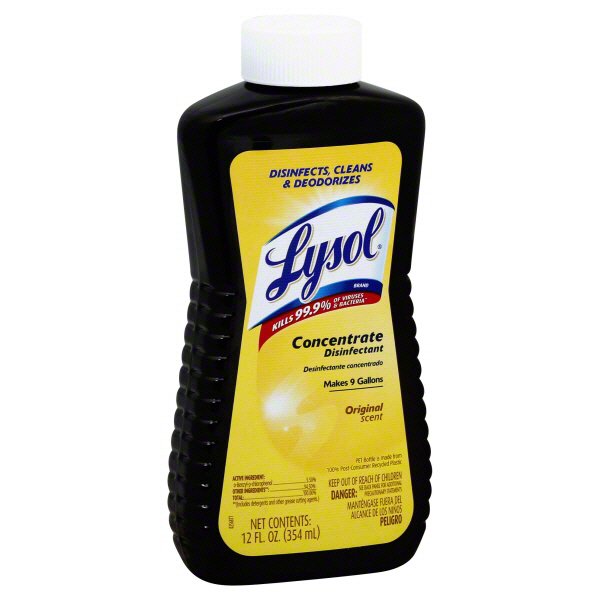 Lysol Concentrate Disinfectant Original Scent - Shop All purpose ...