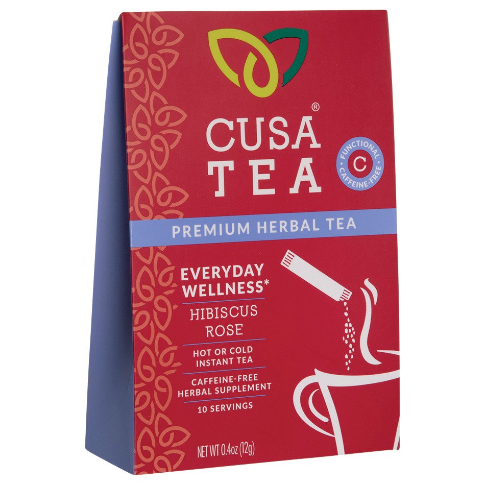Cusa Tea Everyday Wellness Hibiscus Rose Herbal Tea Sticks - Shop Tea ...