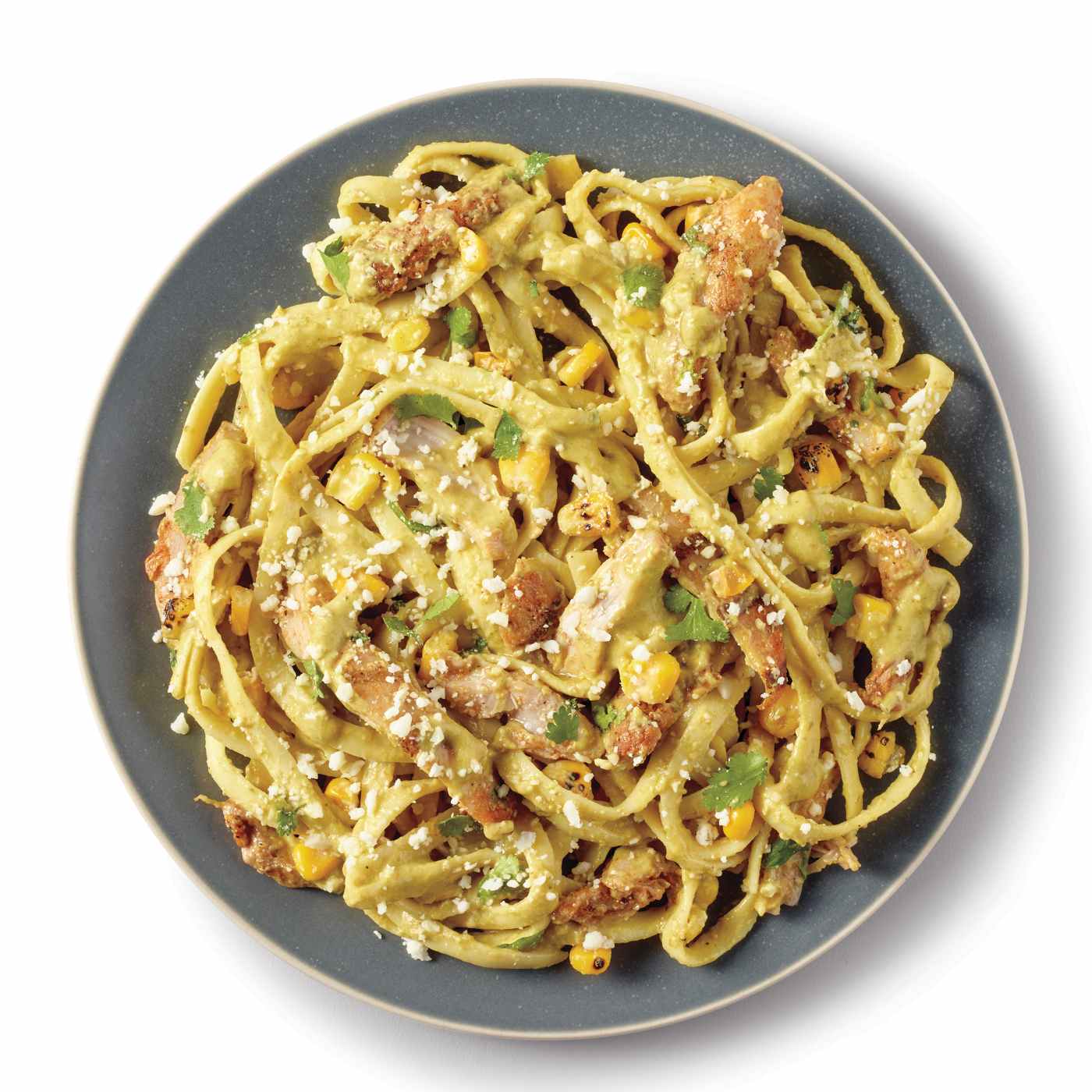 Meal Simple by H-E-B Poblano Chicken Pasta Bowl - Shop Entrees & sides ...