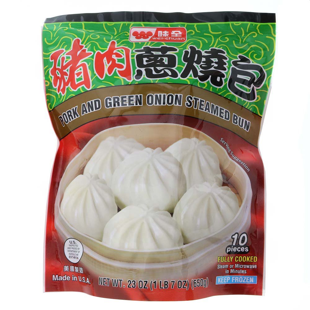 Wei-Chuan Pork & Green Onion Steamed Buns - Shop Appetizers at H-E-B
