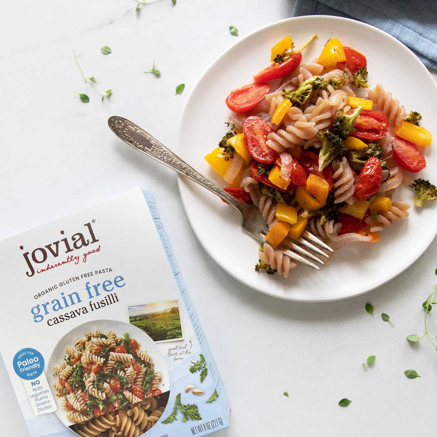 Jovial Grain Free Cassava Fusilli Shop Pasta At H E B