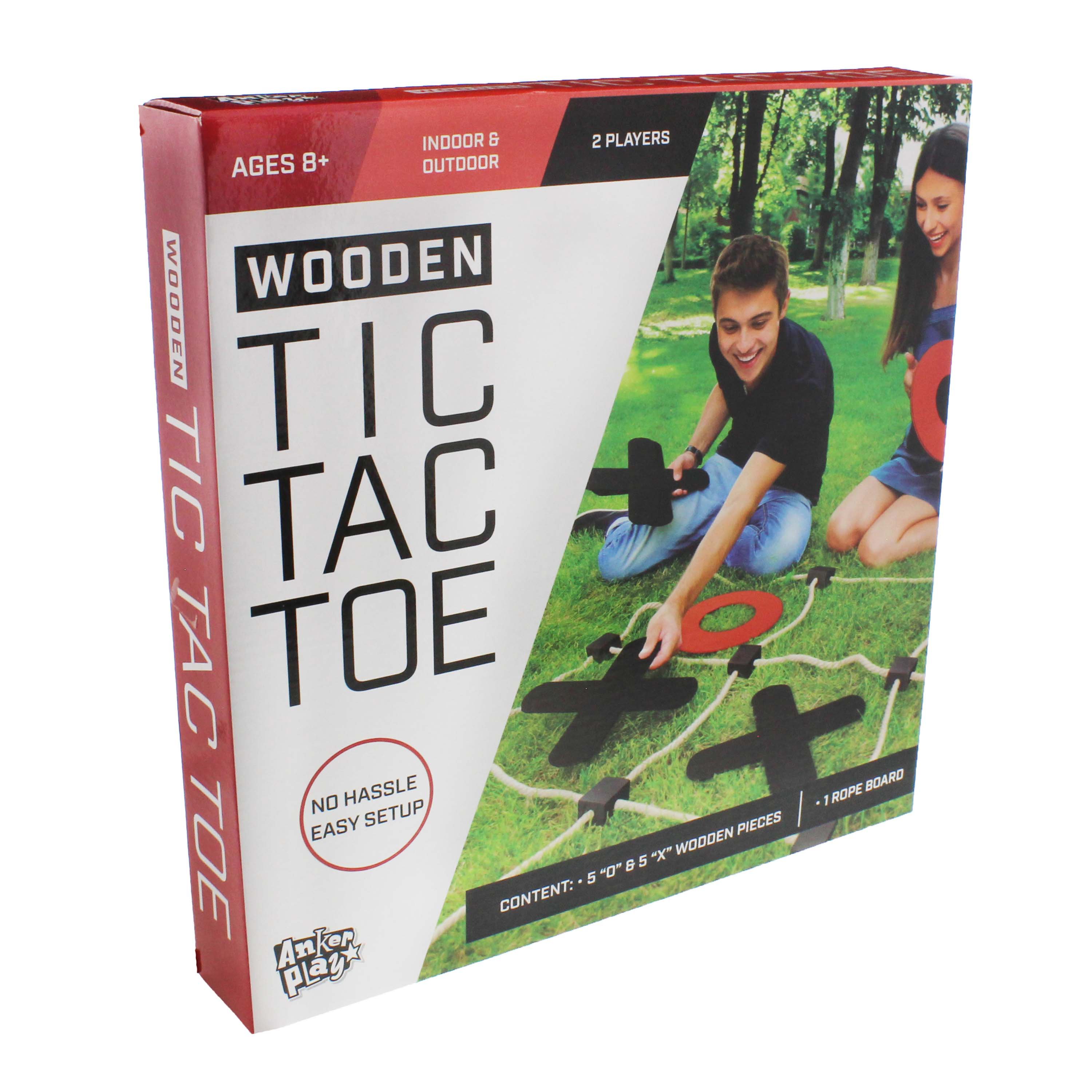 Anker Play Wooden Tic Tac Toe Playset - Shop Yard & sandbox toys at H-E-B