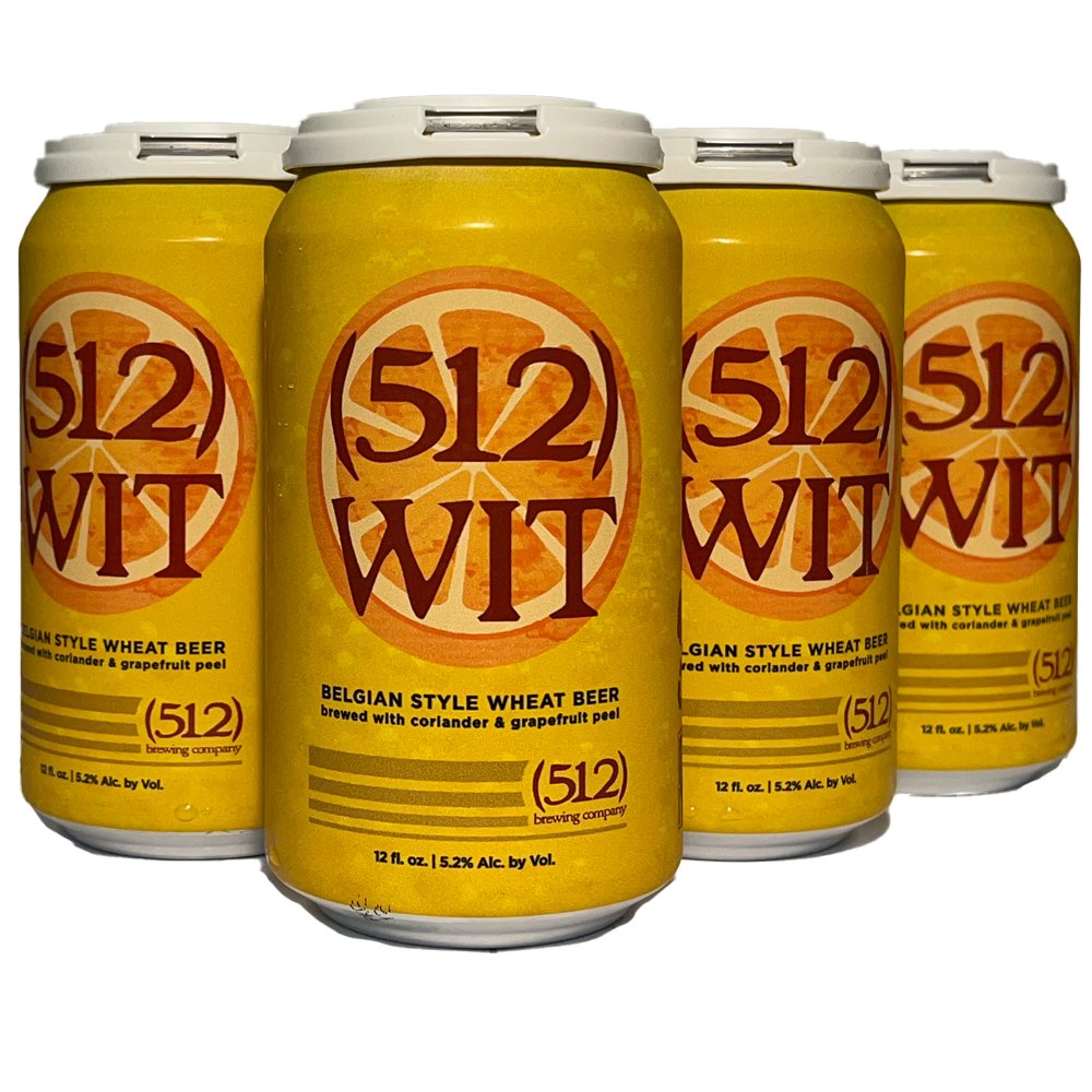512 Brewing Wit Beer 6 pk Cans - Shop Beer at H-E-B