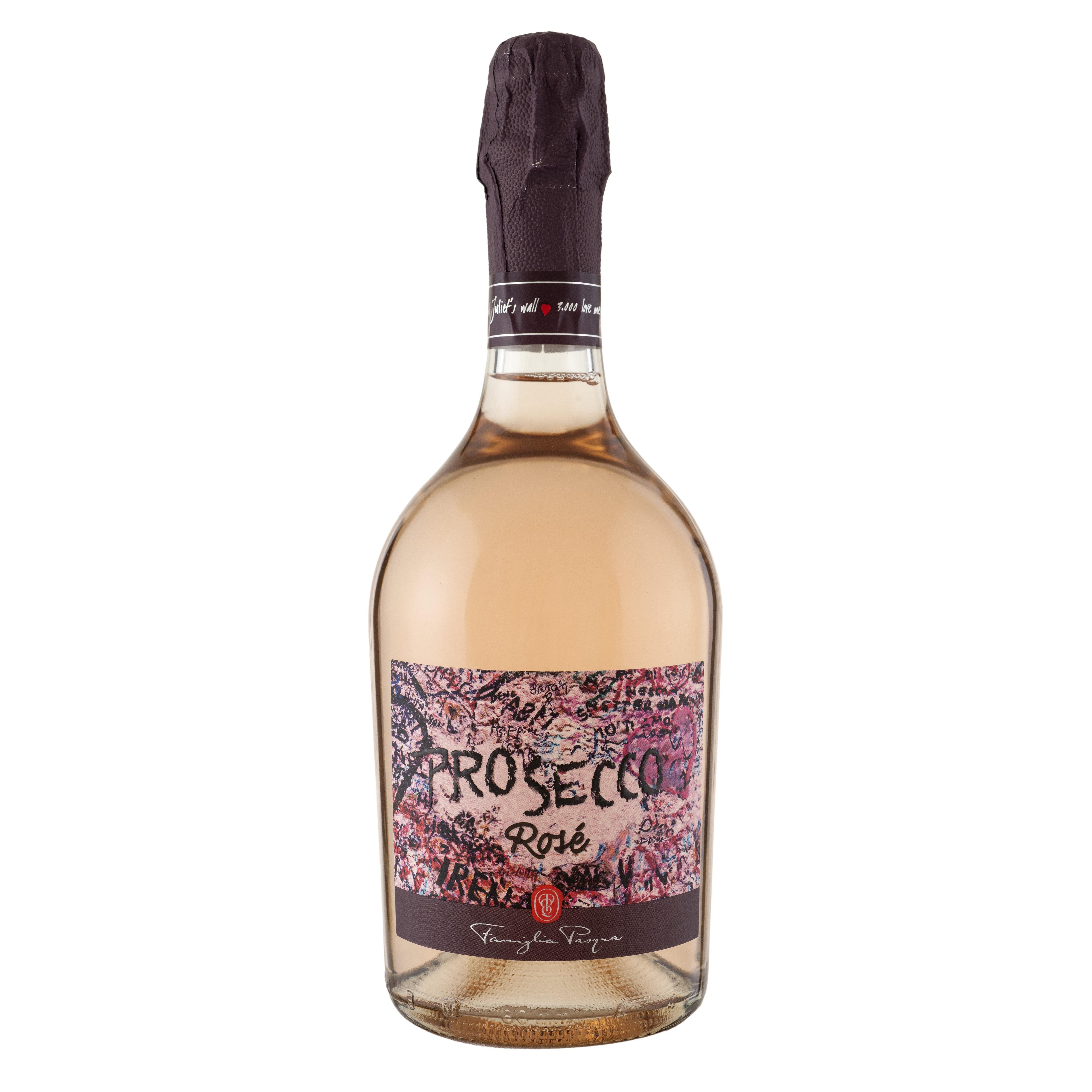 Pasqua Romeo & Juliet Prosecco Rose Italy Sparkling Wine - Shop Wine at ...