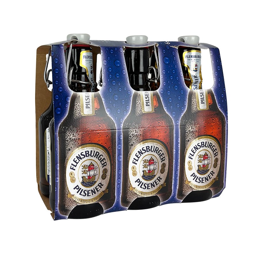 Flensburger Pilsener Beer , 6 pk | Central Market - Really Into Food