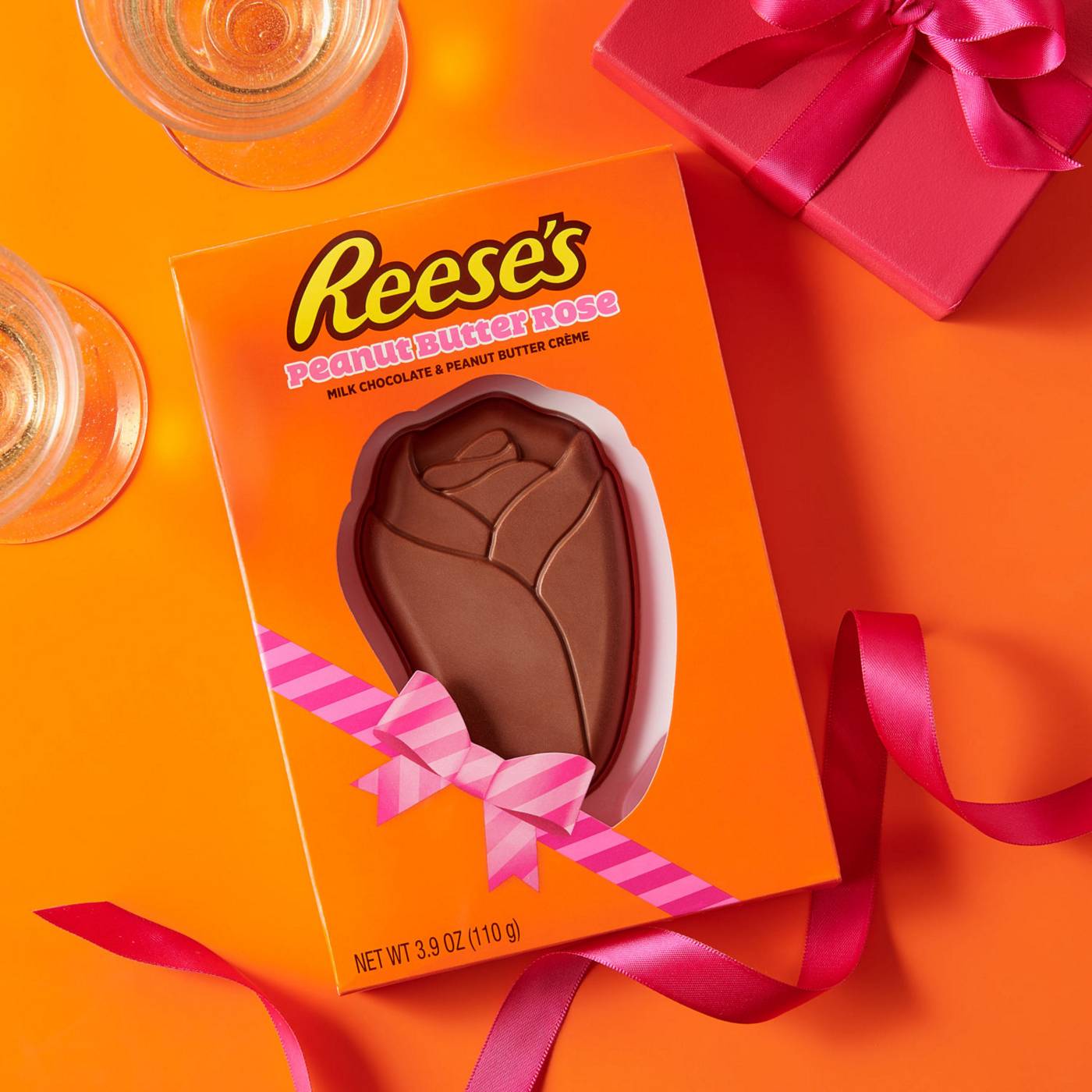 Reese's Peanut Butter Rose Valentine's Gift Box - Shop Candy at H-E-B