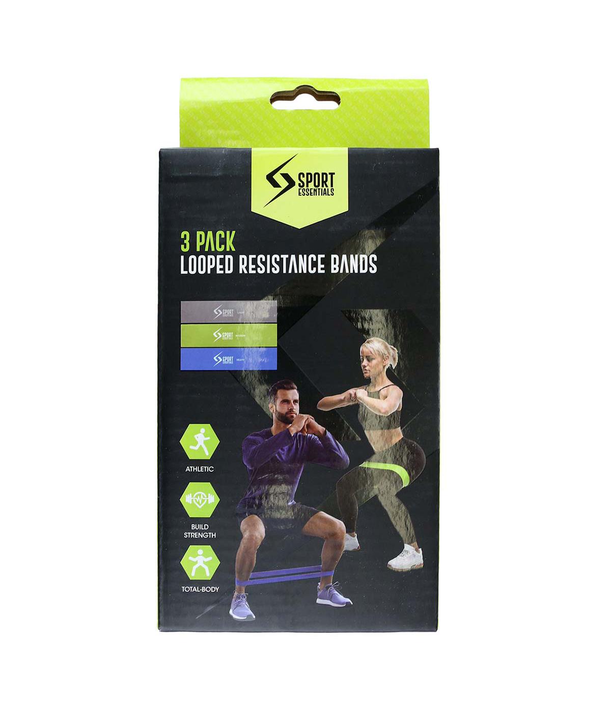 Sport Essentials Looped Resistance Bands - Shop Fitness & Sporting ...