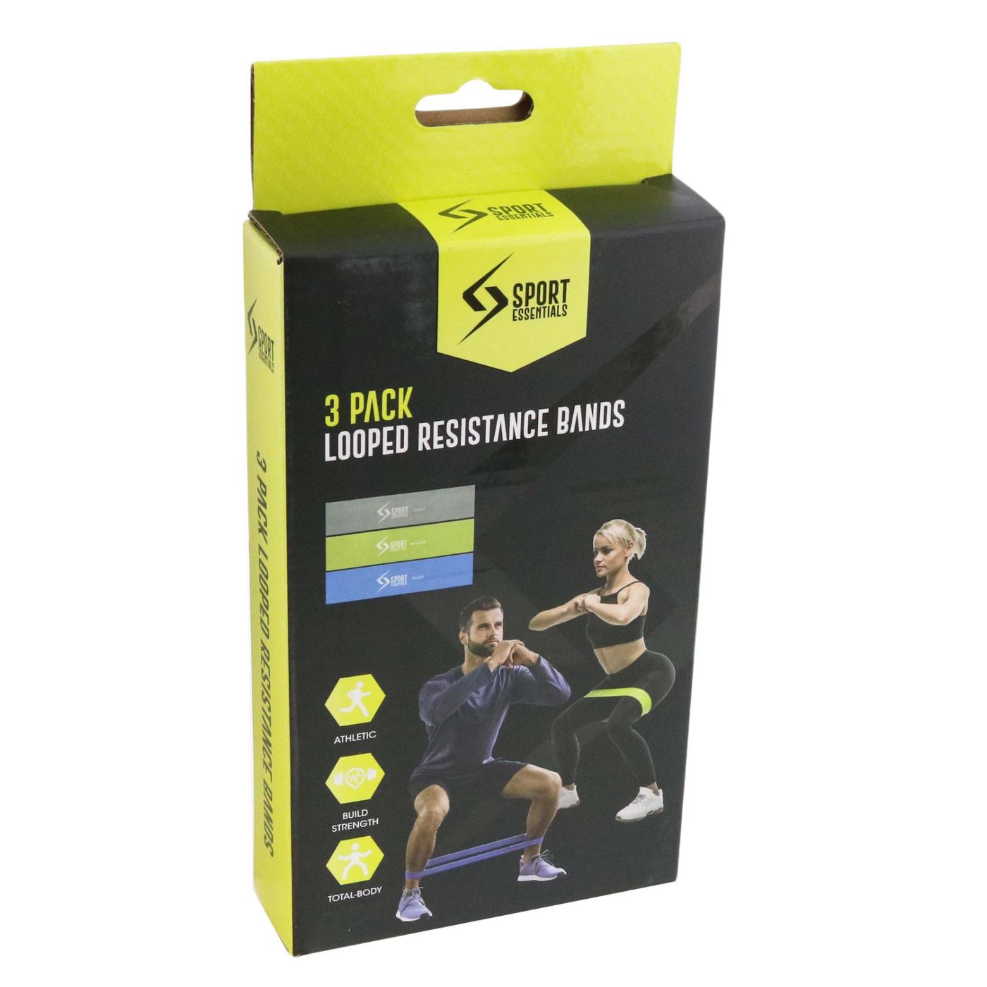 Sport Essentials Looped Resistance Bands - Shop Fitness & Sporting ...