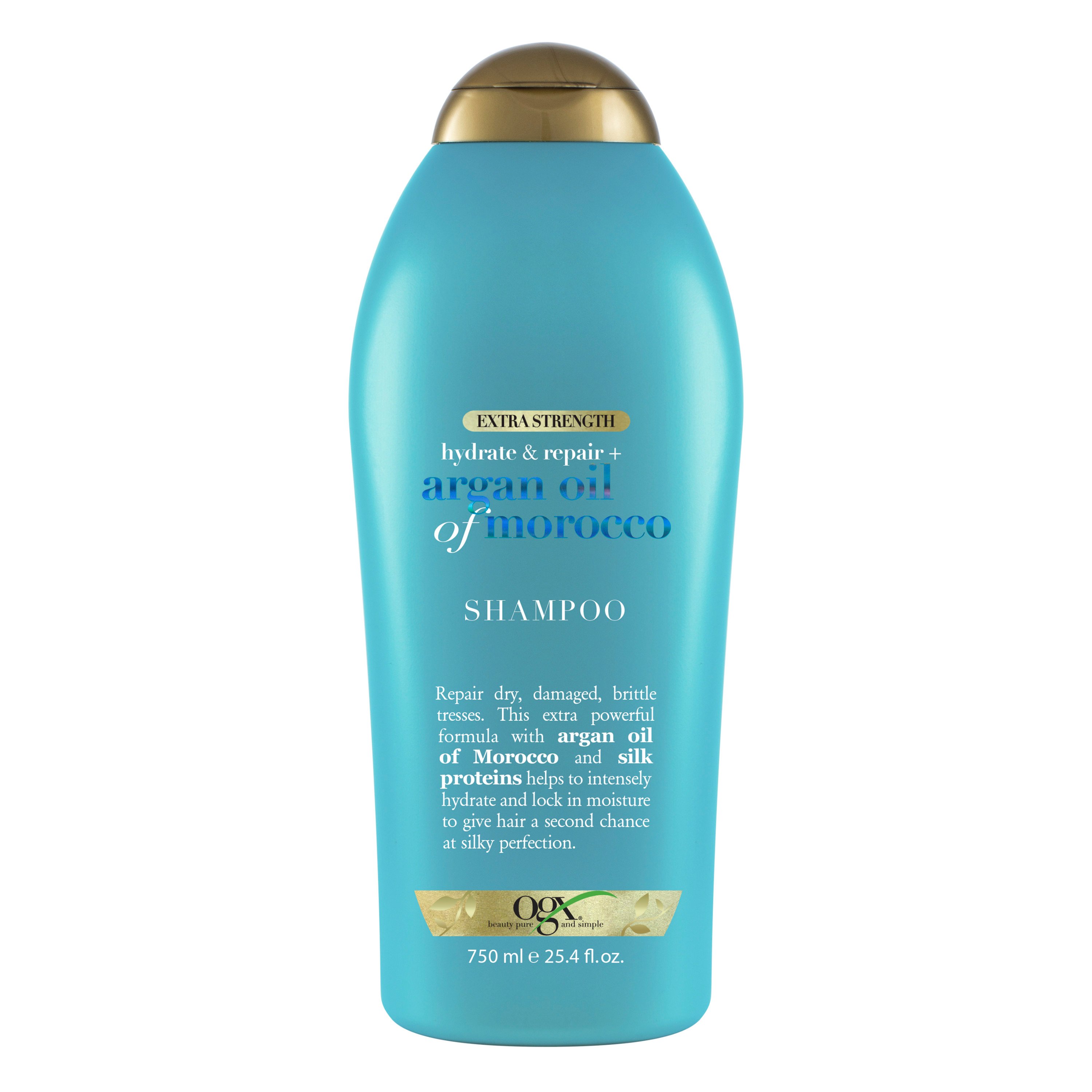 OGX Hydrate & Repair Argan Oil of Morocco Shampoo - Extra Strength ...