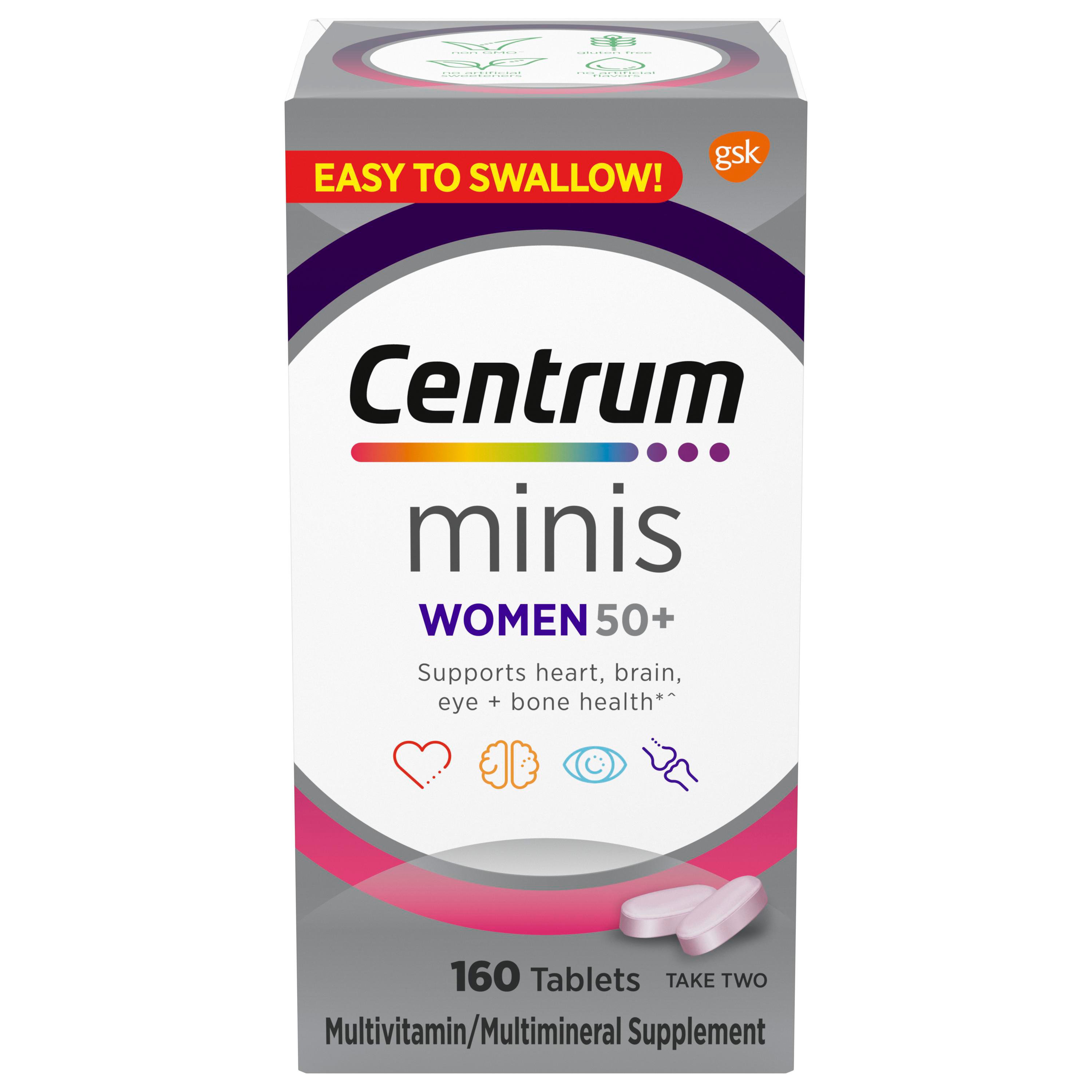 Centrum Minis Women 50 Plus - Shop Multivitamins at H-E-B