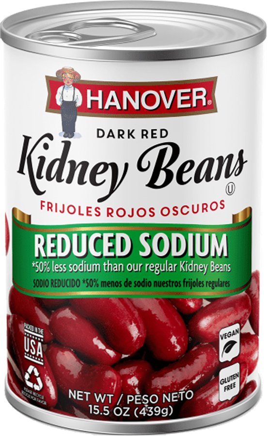Hanover Low Sodium Dark Kidney Beans, 15.5 oz | Central Market - Really ...