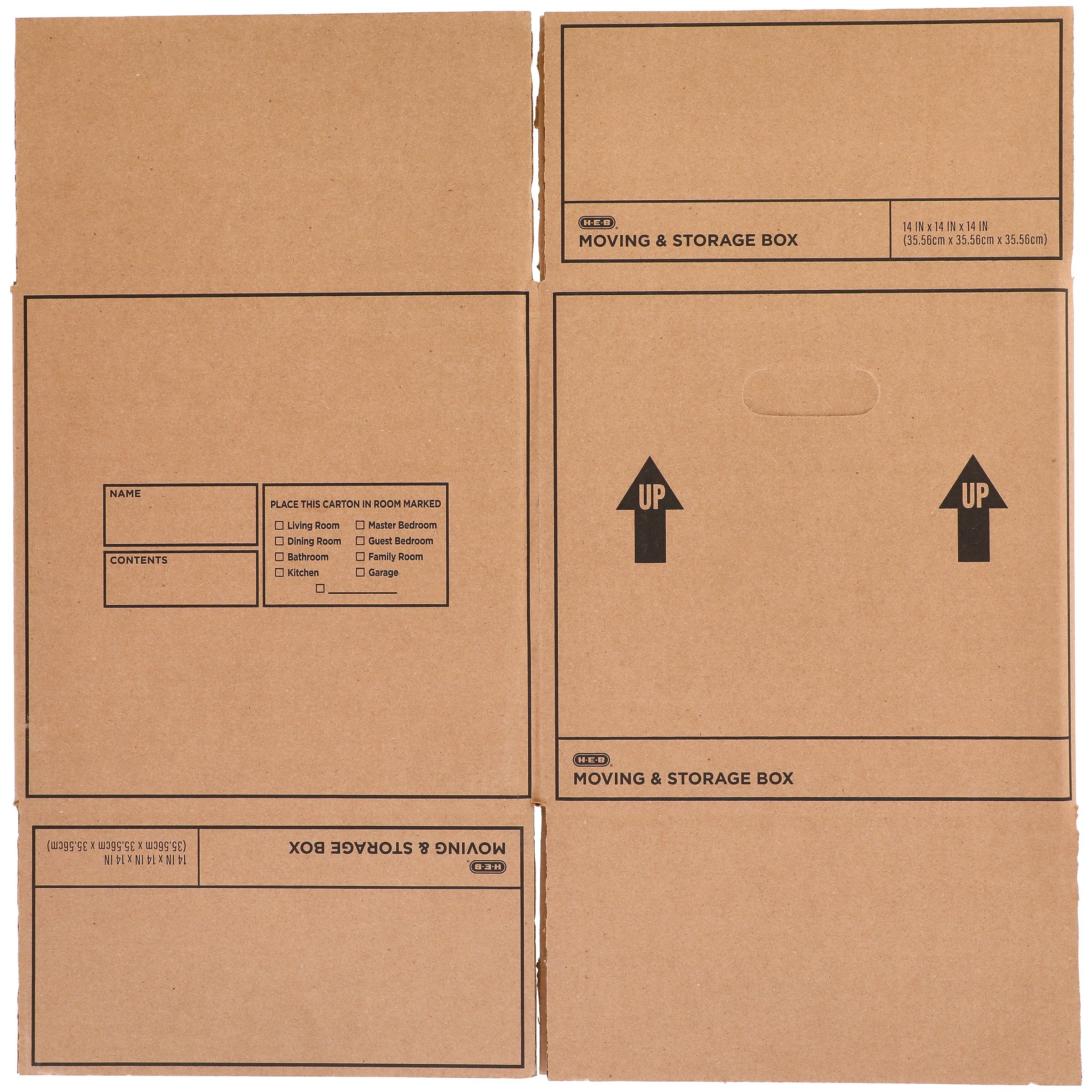 H-E-B Moving & Storage Box - Brown - Shop Envelopes & boxes at H-E-B