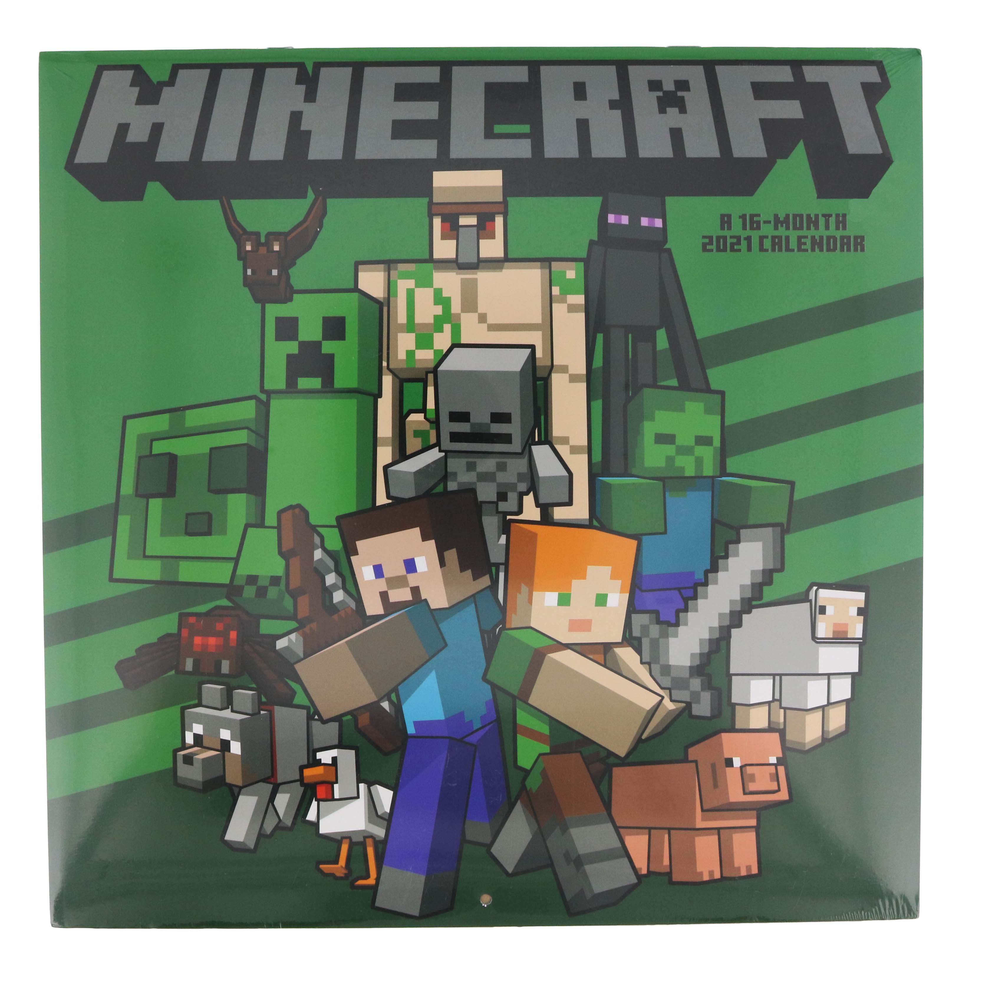 Trends International Minecraft 2021 Wall Calendar - Shop Planners ...