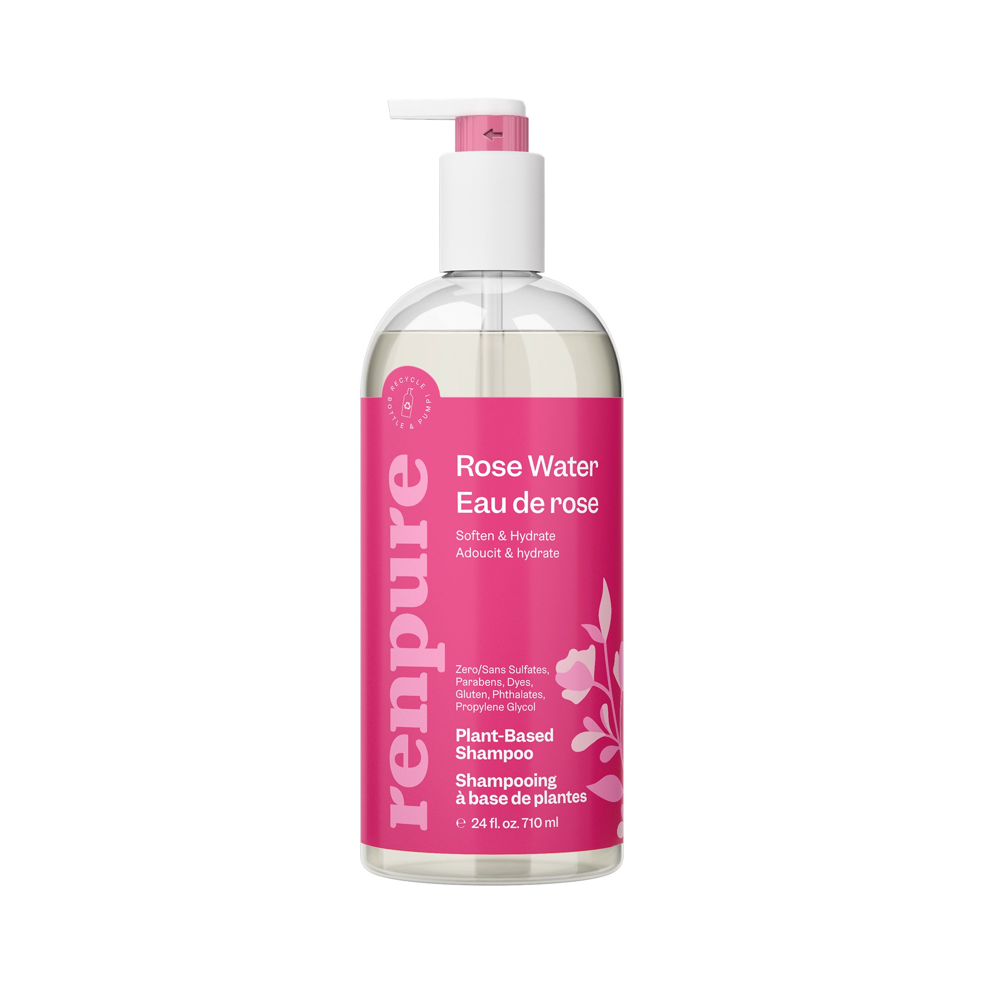 Renpure Rose Water Soften & Hydrate Shampoo - Shop Shampoo ...