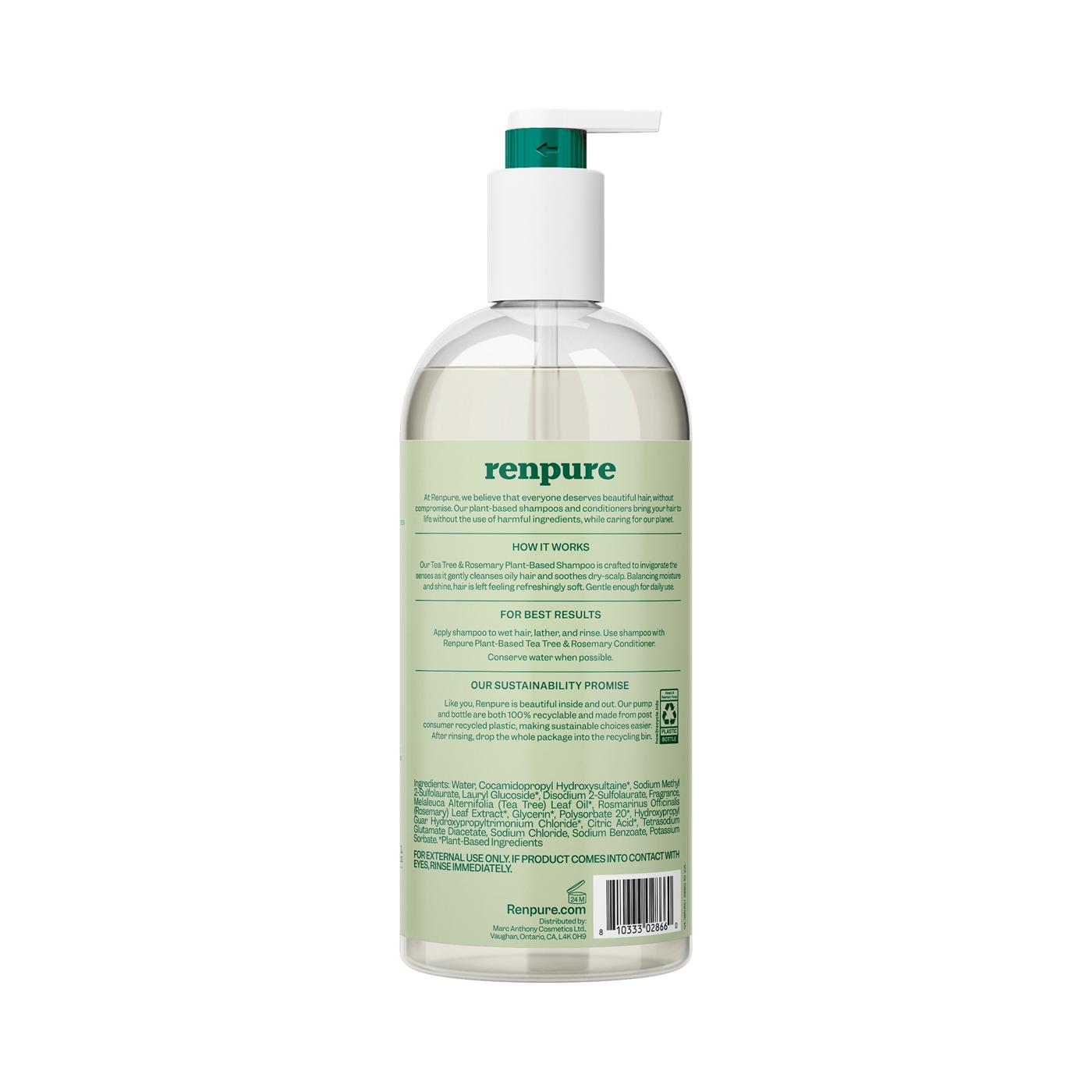Renpure Tea Tree & Rosemary Refresh and Rebalance Shampoo - Shop ...