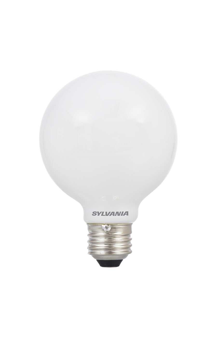 Sylvania TruWave G25 40-Watt Frosted LED Light Bulbs - Soft White ...
