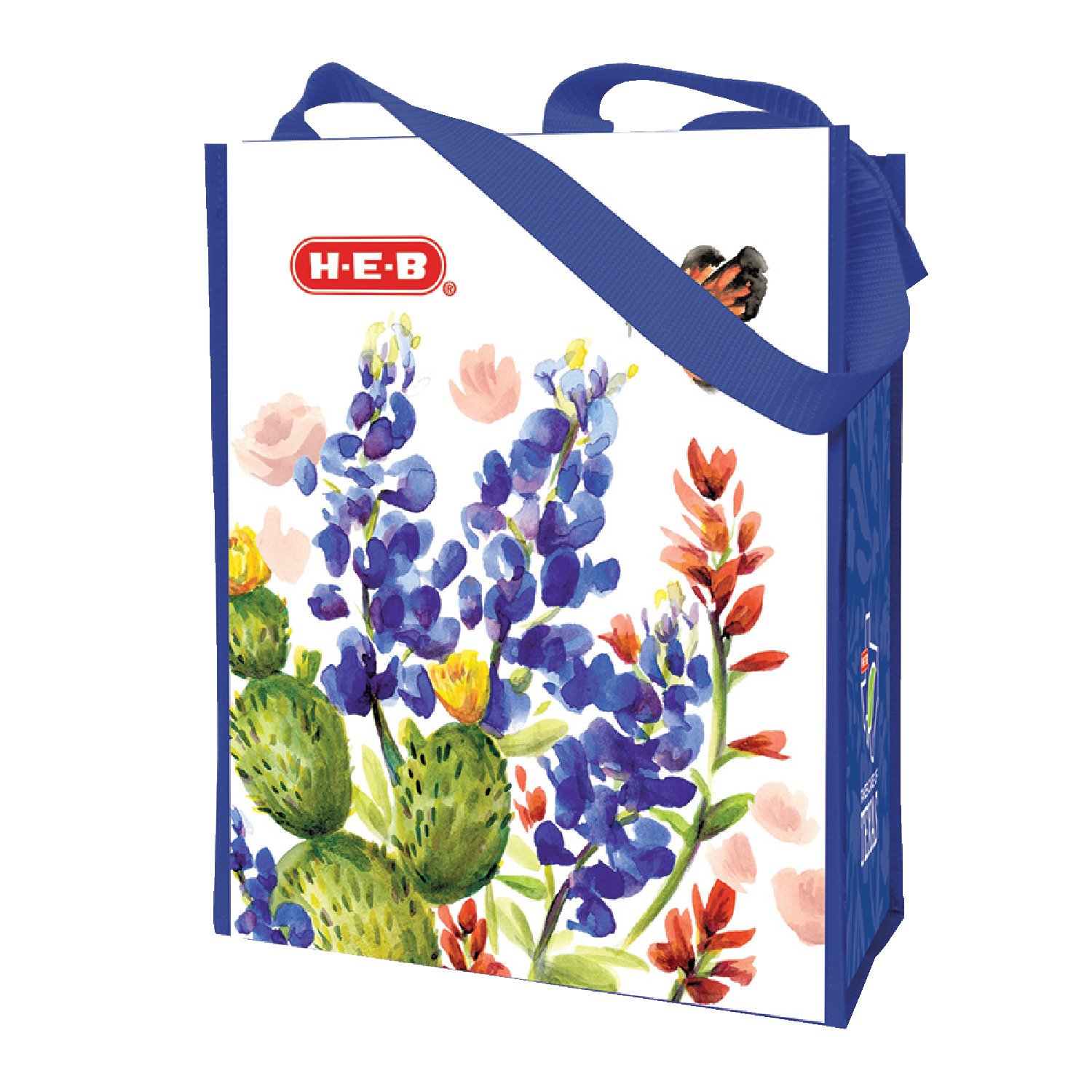 H-E-B Bluebonnet Collection Reusable Shopping Bag - Shop Reusable ...