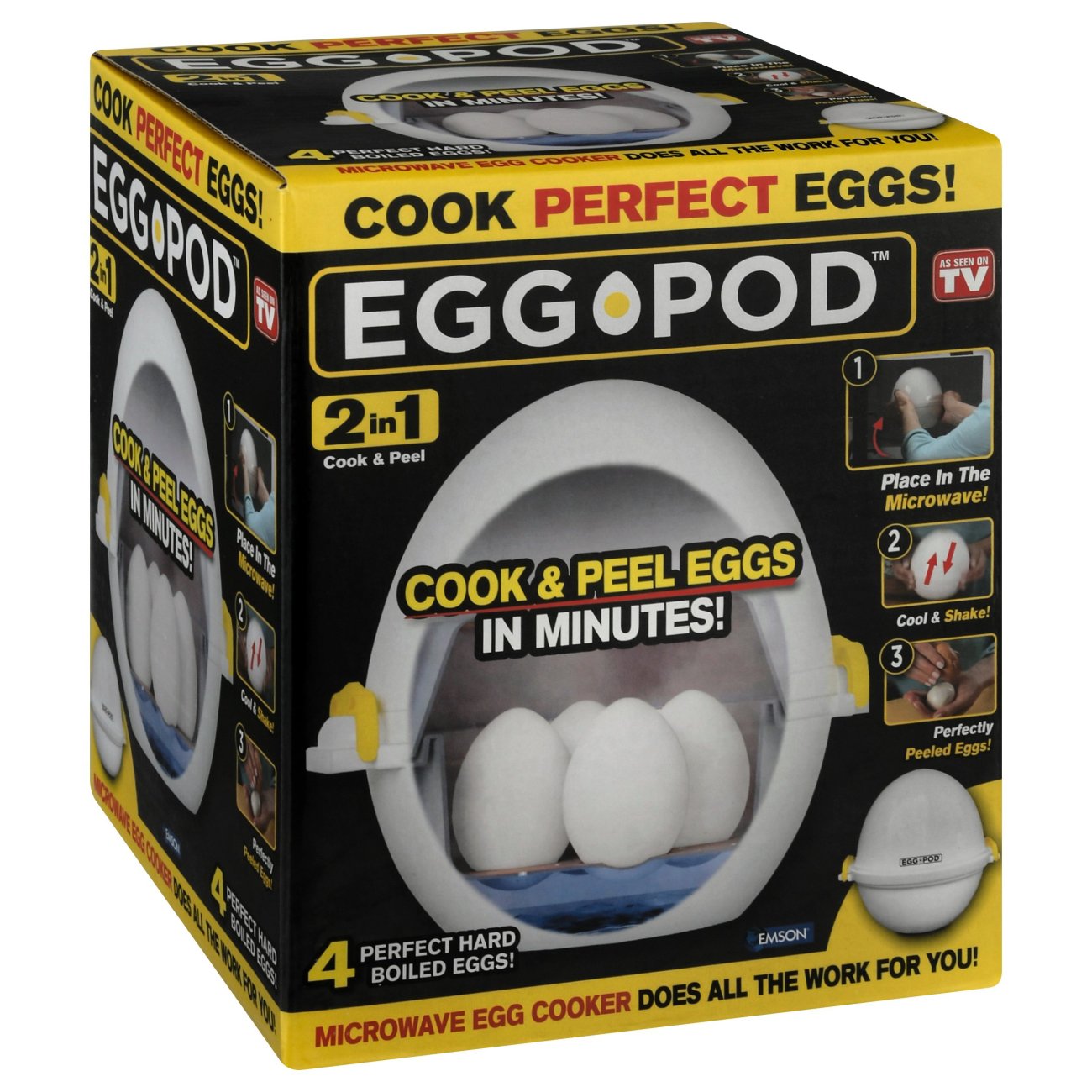 As Seen On TV 2-in-1 Microwave Egg Pod - Shop Utensils & gadgets at H-E-B