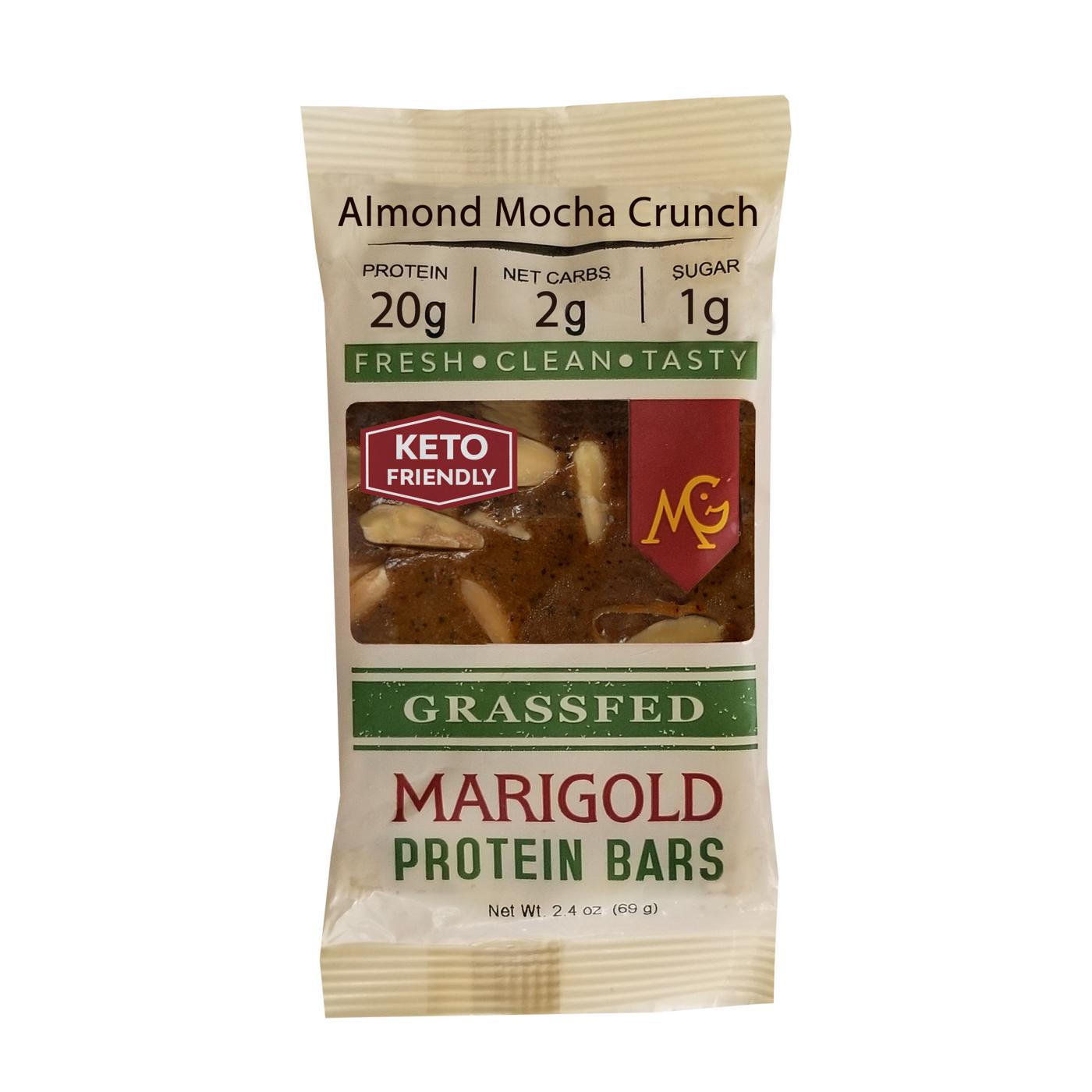 Marigold Almond Mocha Crunch Protein Bar - Shop Granola & Snack Bars at ...
