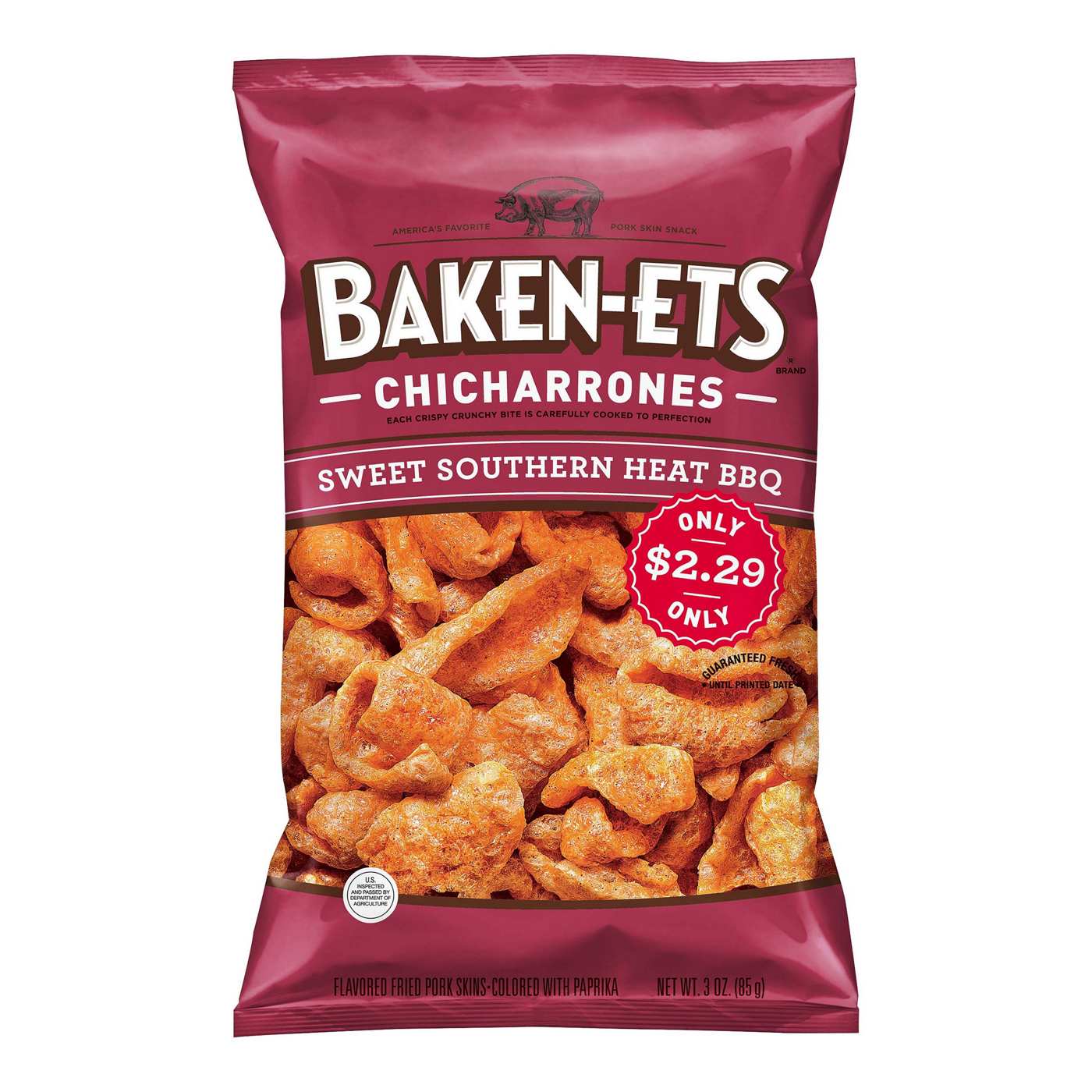 Bakenets Bakenets Chicharrones Sweet Southern Heat BBQ - Shop Chips at ...