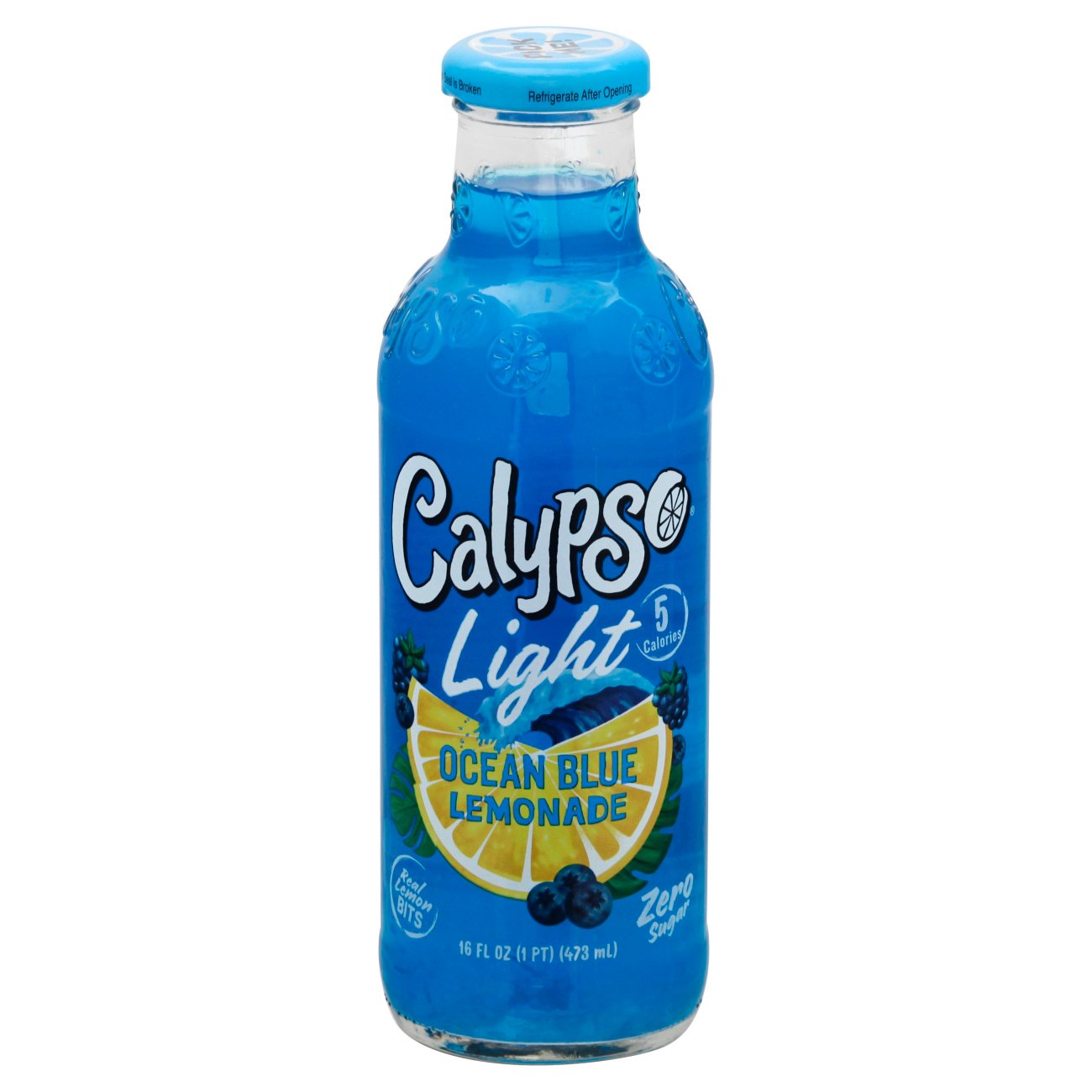 Calypso Light Ocean Blue Lemonade - Shop Juice at H-E-B