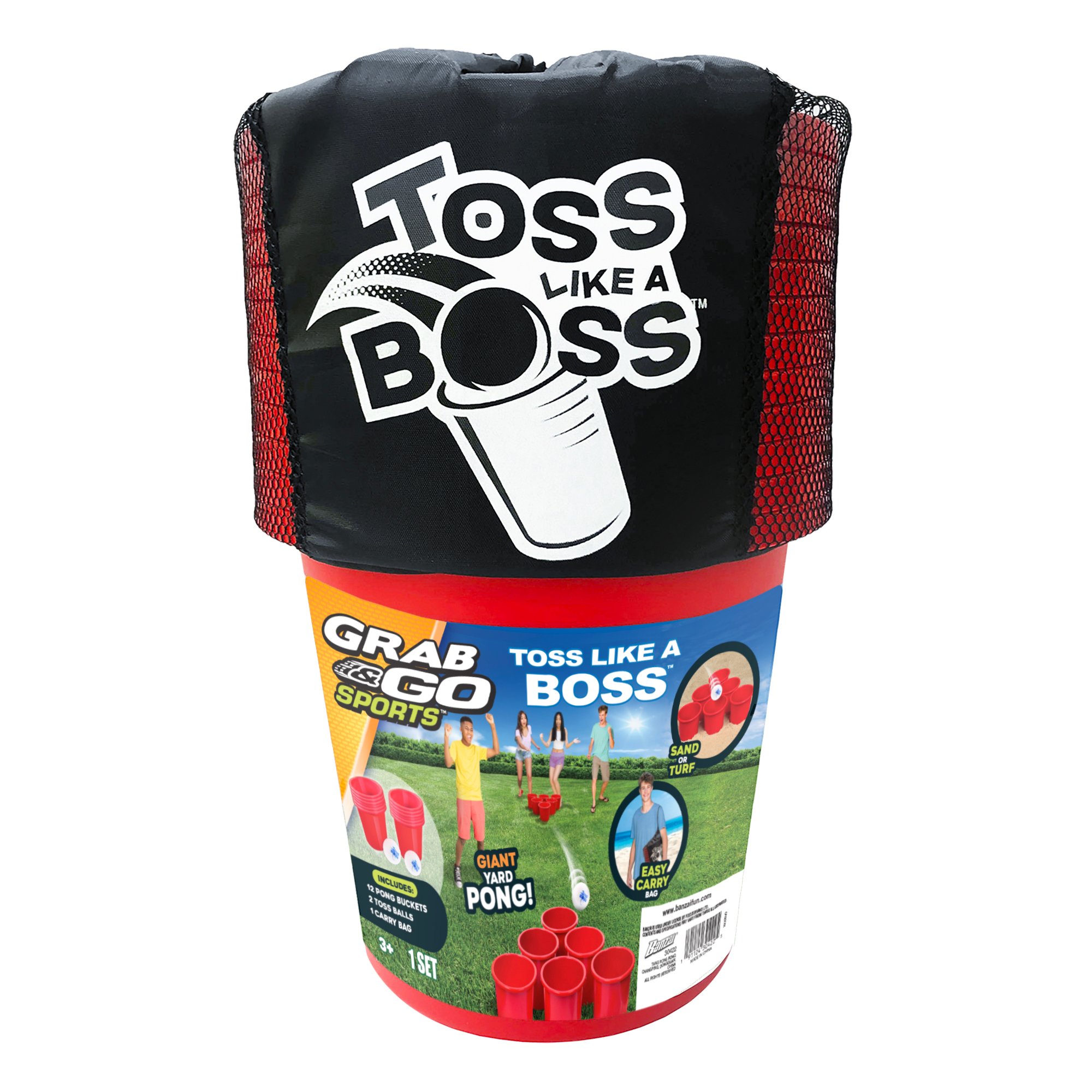 Banzai Toss Like a Boss Giant Yard Pong Game - Shop Games at H-E-B