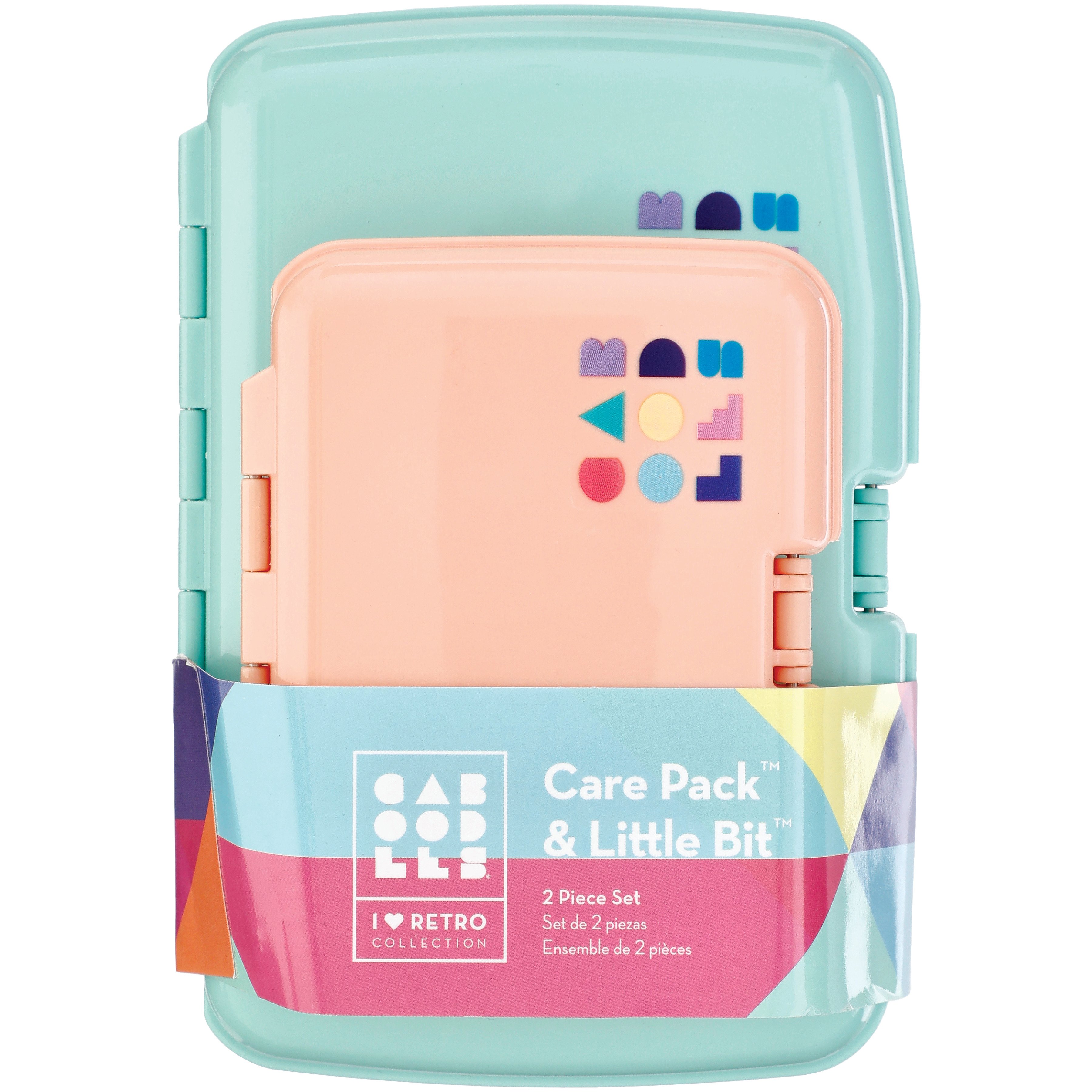 Caboodles Retro Care Pack & Little Bit 2pc Beauty Set - Shop Makeup at ...