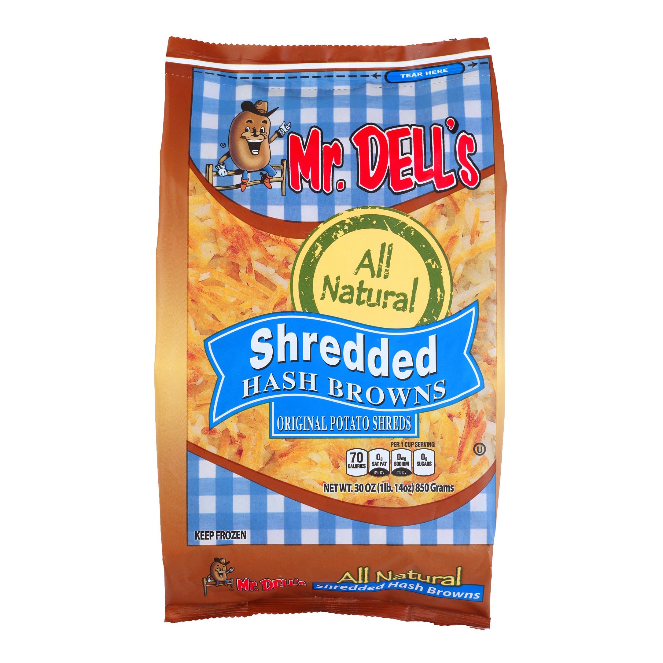 Mr. Dell's Shredded Hashbrowns - Shop Vegetables at H-E-B