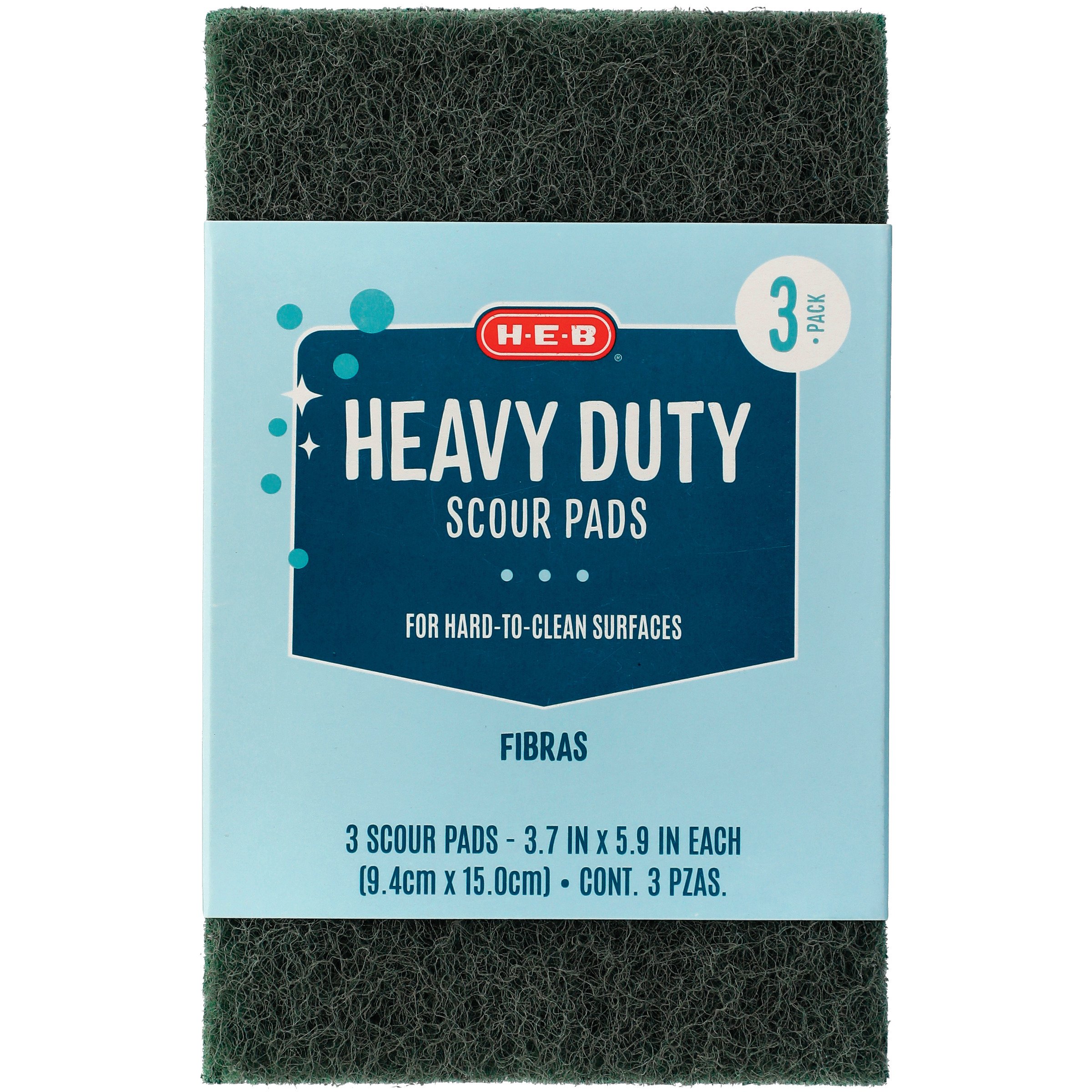 H-E-B Heavy Duty Scour Pads - Shop Sponges & scrubbers at H-E-B