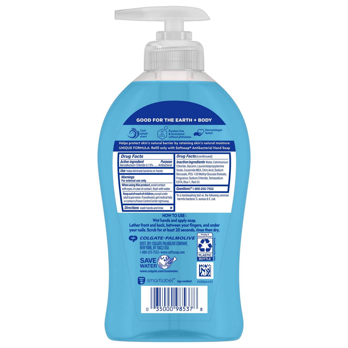 Softsoap Antibacterial Hand Soap - Cool Splash - Shop Hand & bar soap ...