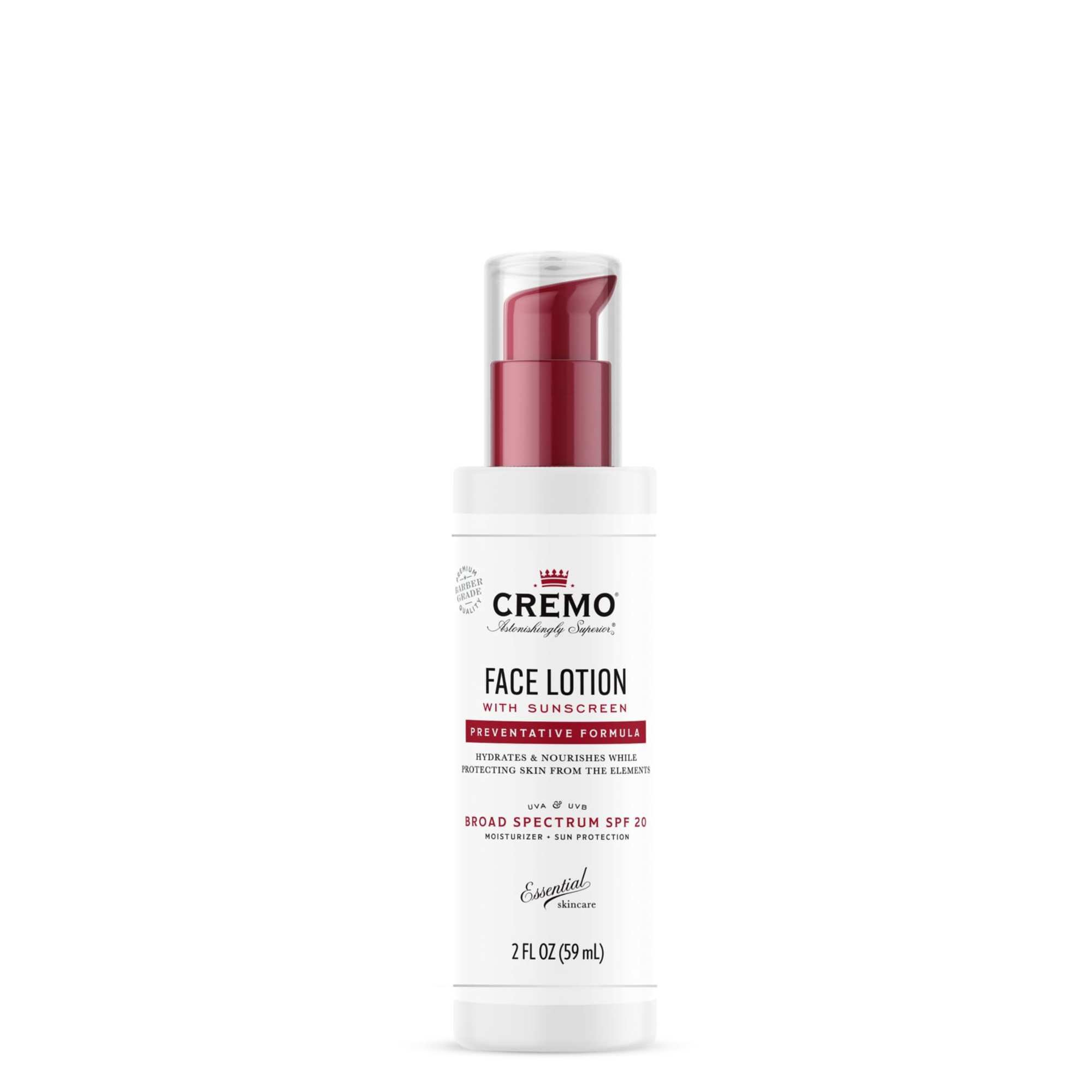 Cremo Daily Care Preventative Moisturizer, SPF 20 - Shop Facial ...