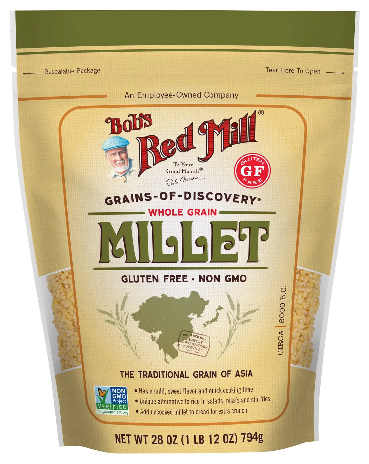 Bob's Red Mill Stone Ground Millet Flour - Shop Flour at H-E-B