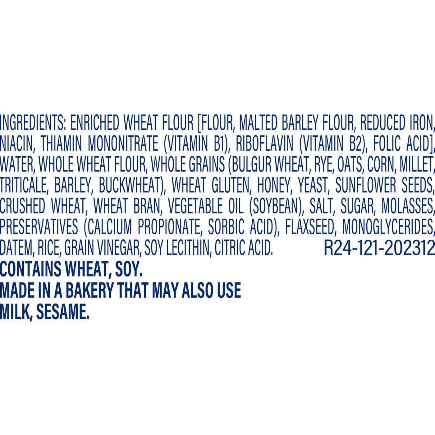 Mrs Baird's Small Honey 7 Grain Bread - Shop Sliced bread at H-E-B