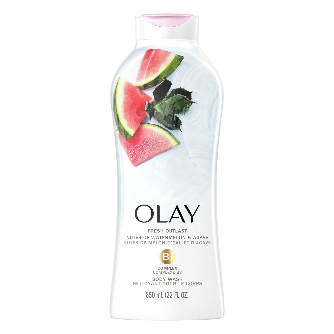 Olay Fresh Outlast Body Wash - Watermelon & Agave - Shop Body wash at H-E-B