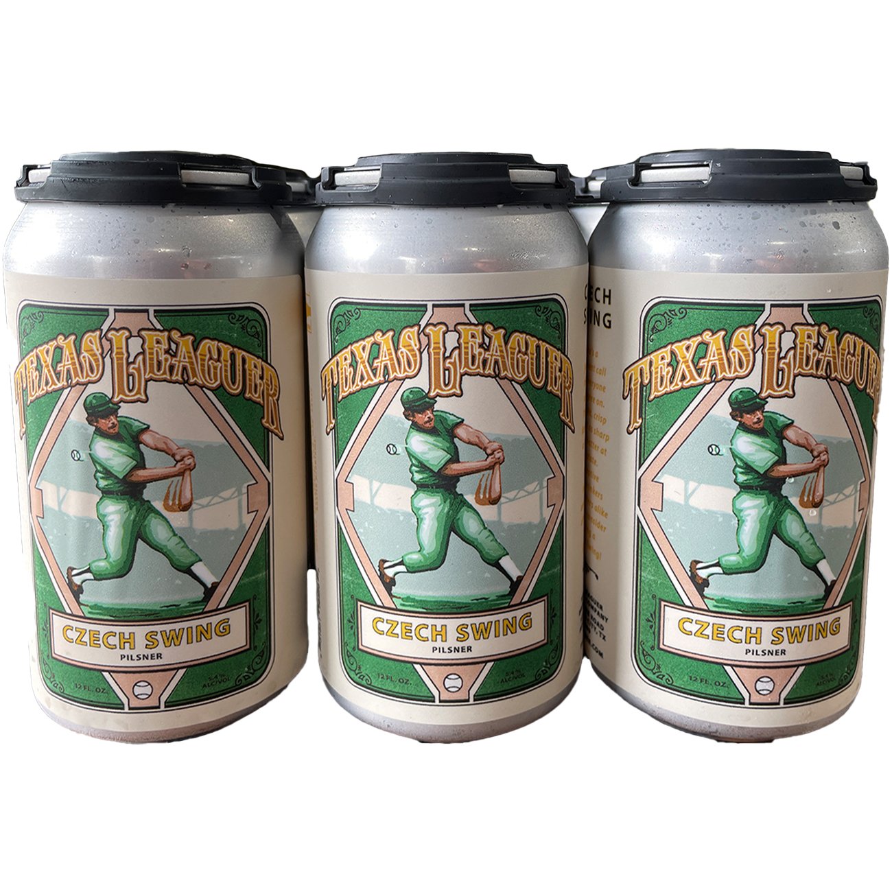 Texas Leaguer Czech Swing Pilsner Craft Beer 6 pk Cans - Shop Beer at H-E-B