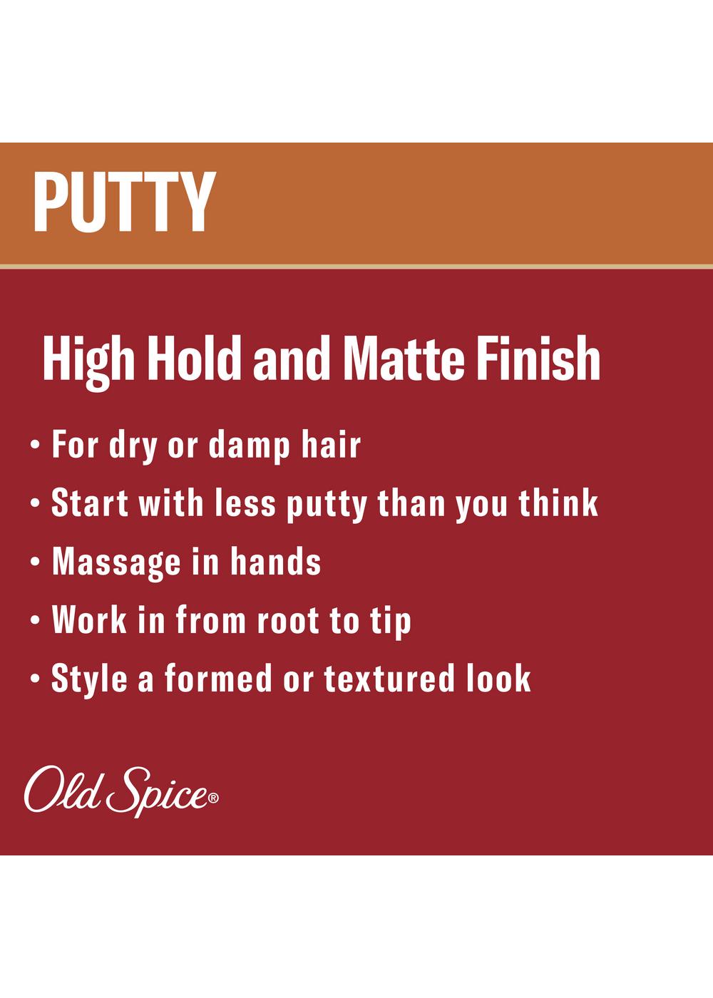 Old Spice Hair Styling Putty - Shop Styling products & treatments at H-E-B
