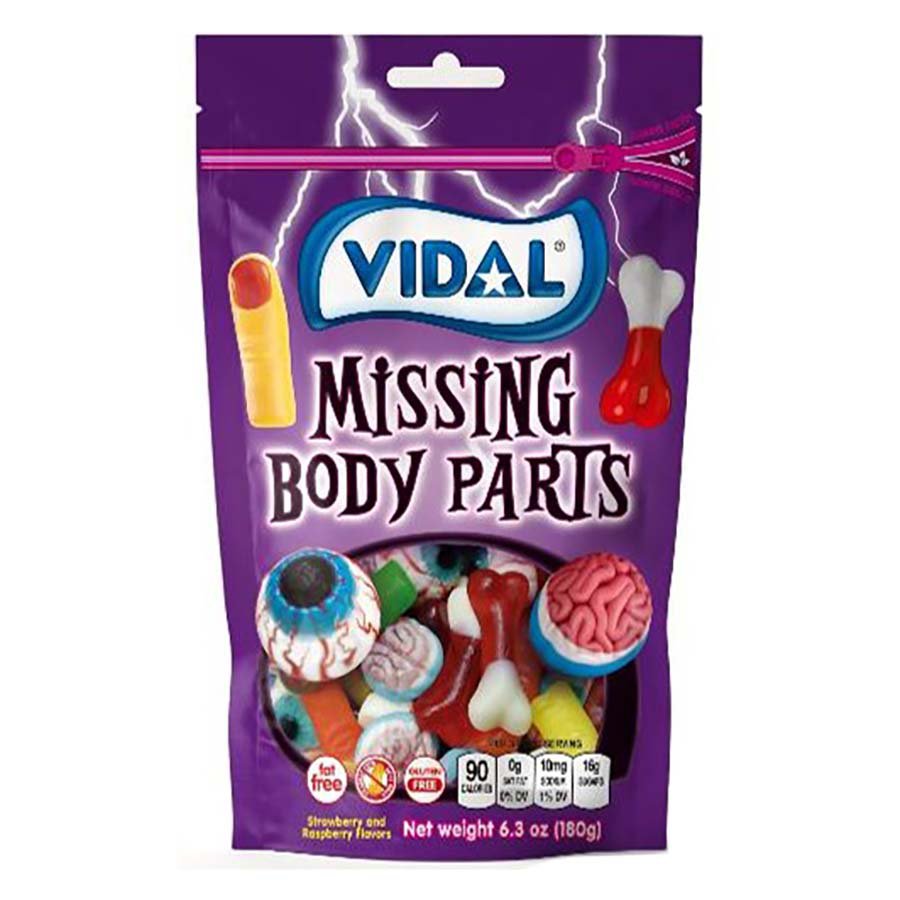 Vidal Missing Body Parts Gummi Candy | Fig App
