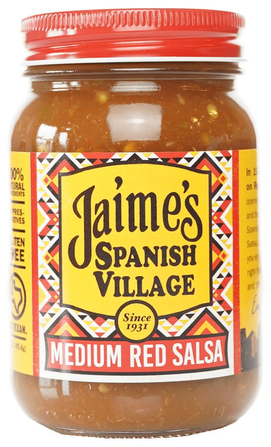 Jaime's Spanish Village Medium Red Salsa - Shop Salsa & dip at H-E-B