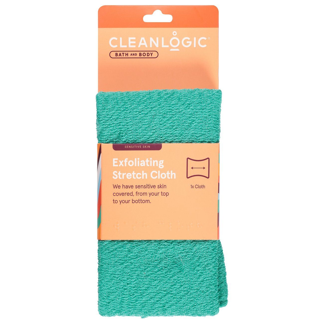 Cleanlogic Exfoliating Stretch Cloth for Sensitive Skin - Shop Bath ...