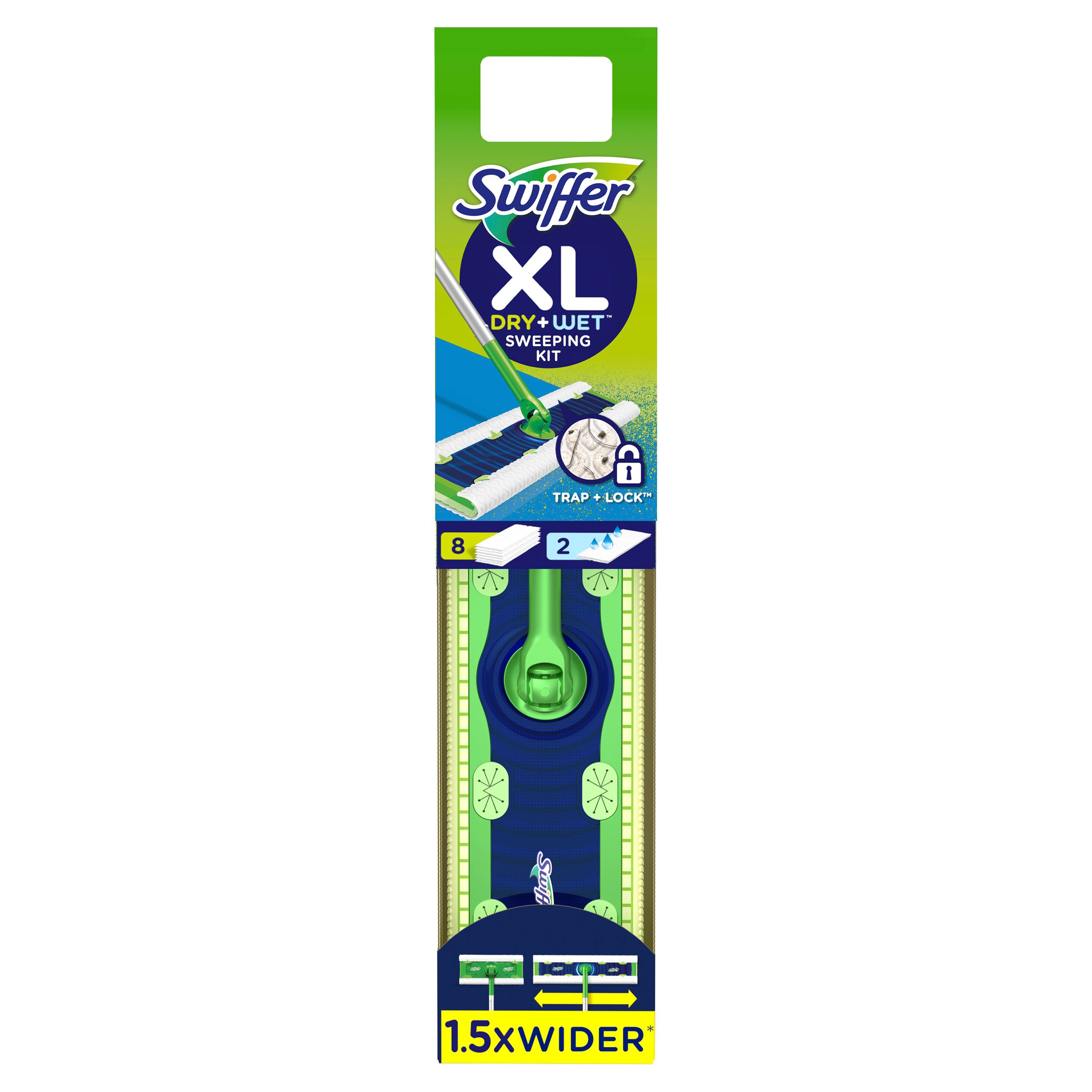 Swiffer Sweeper Dry + Wet XL Sweeping Kit - Shop Cleaning Tools at H-E-B