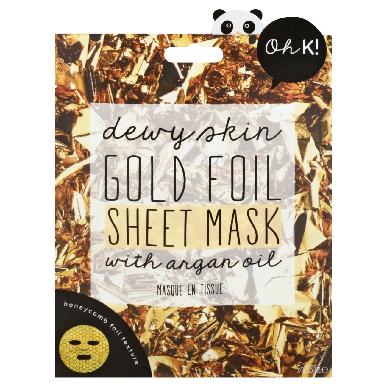 Oh K Gold Foil Sheet Mask - Shop Facial masks & treatments at H-E-B