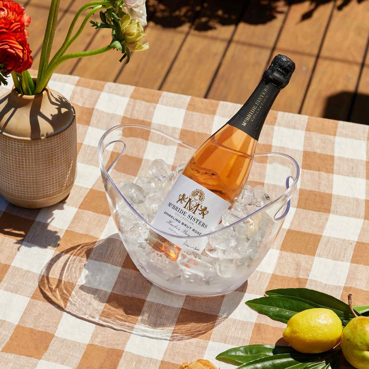 McBride Sisters Sparkling Brut Rosé Wine - Shop Wine at H-E-B