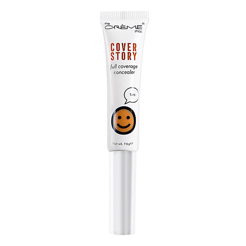 The Crème Shop Cover Story Full Coverage Concealer Tan - Shop Makeup at ...