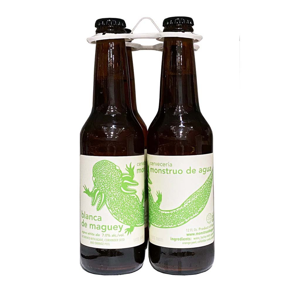 Cerverceria Monstruo De Agua Blanca De Maguey 12 oz Bottles - Shop Beer ...