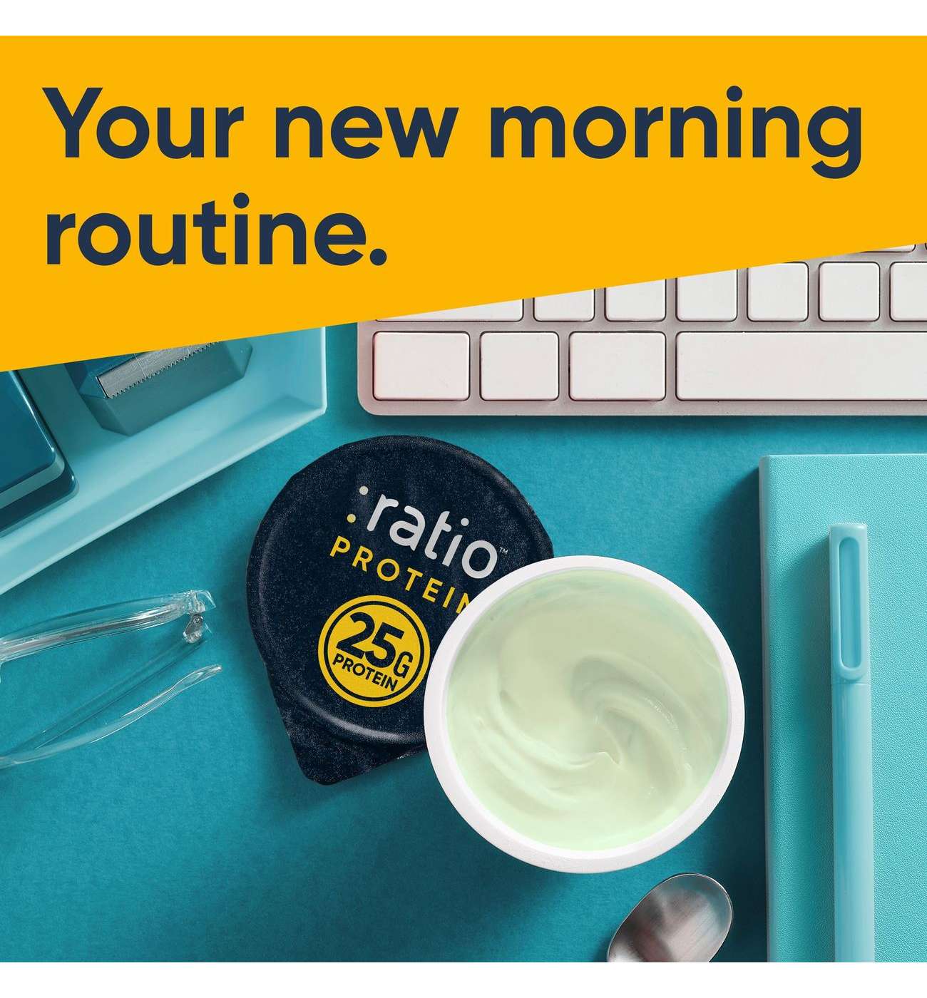 :ratio 25g Protein Key Lime Dairy Snack - Shop Yogurt at H-E-B