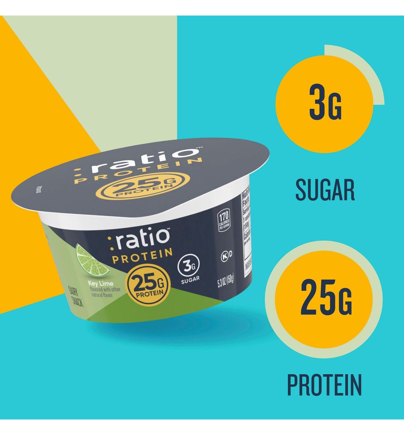 :ratio 25g Protein Key Lime Dairy Snack - Shop Yogurt at H-E-B